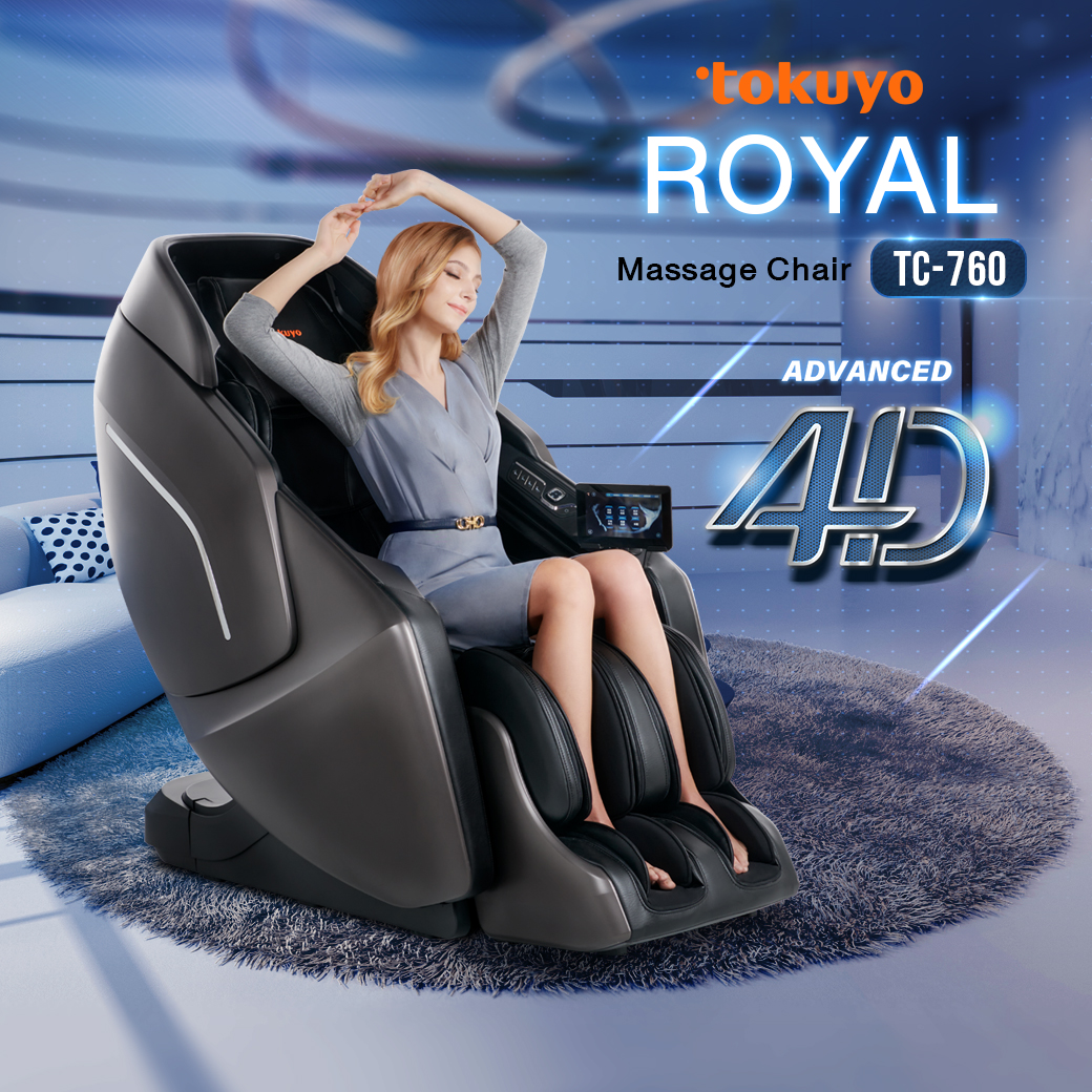 เก้าอี้นวดไฟฟ้า รุ่น ROYAL TC-760 - tokuyo