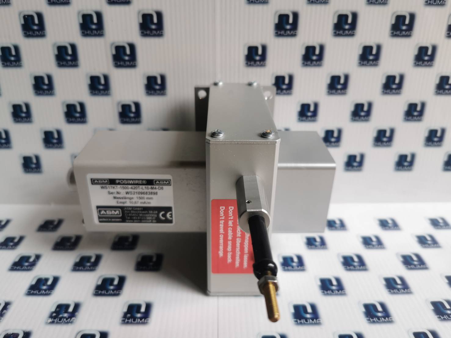 ASM, Position Sensor, Posiwire, WS17KT-1500-420T-L10-M4-D8 - chumathailand