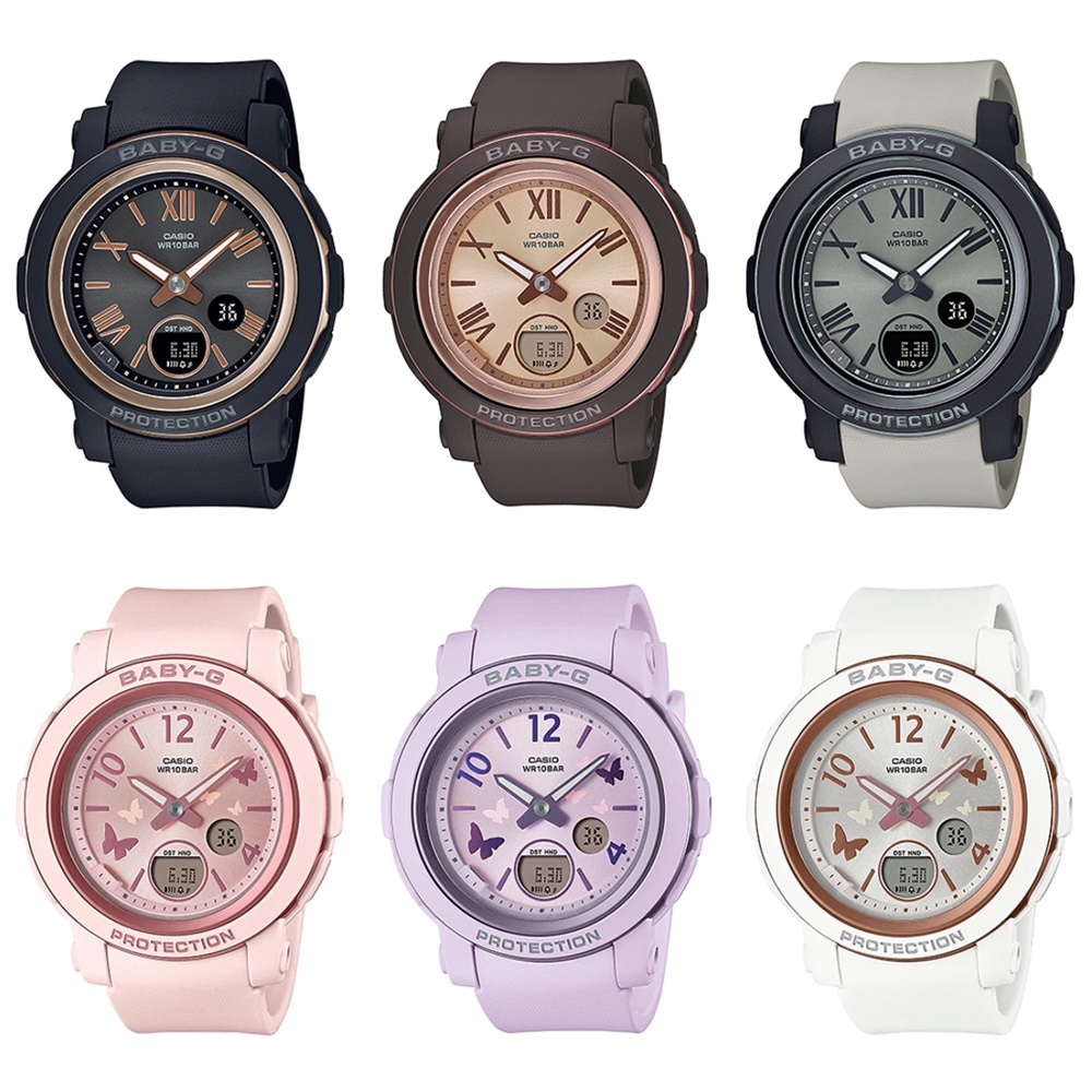 Casio Baby-G นาฬิกาข้อมือผู้หญิง สายเรซิ่น รุ่น BGA-290-5A - timekeepershop
