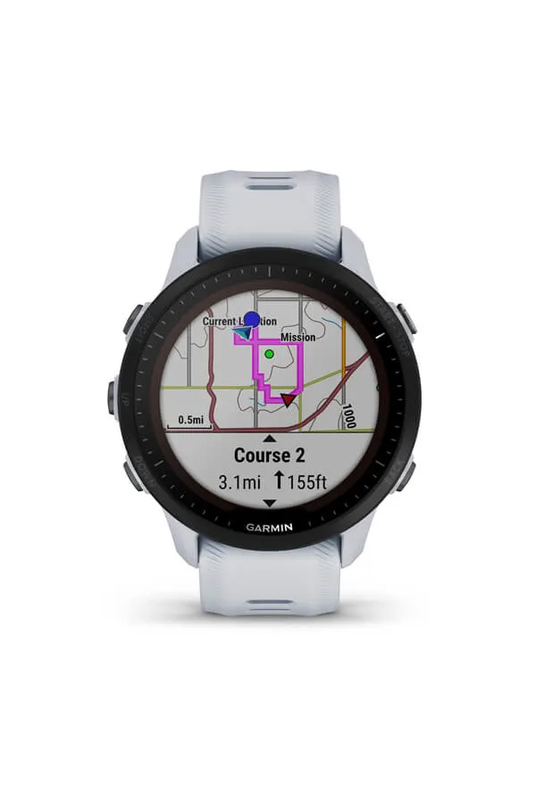 GARMIN FORERUNNER 955 SOLAR WHITESTONE - timekeepershop