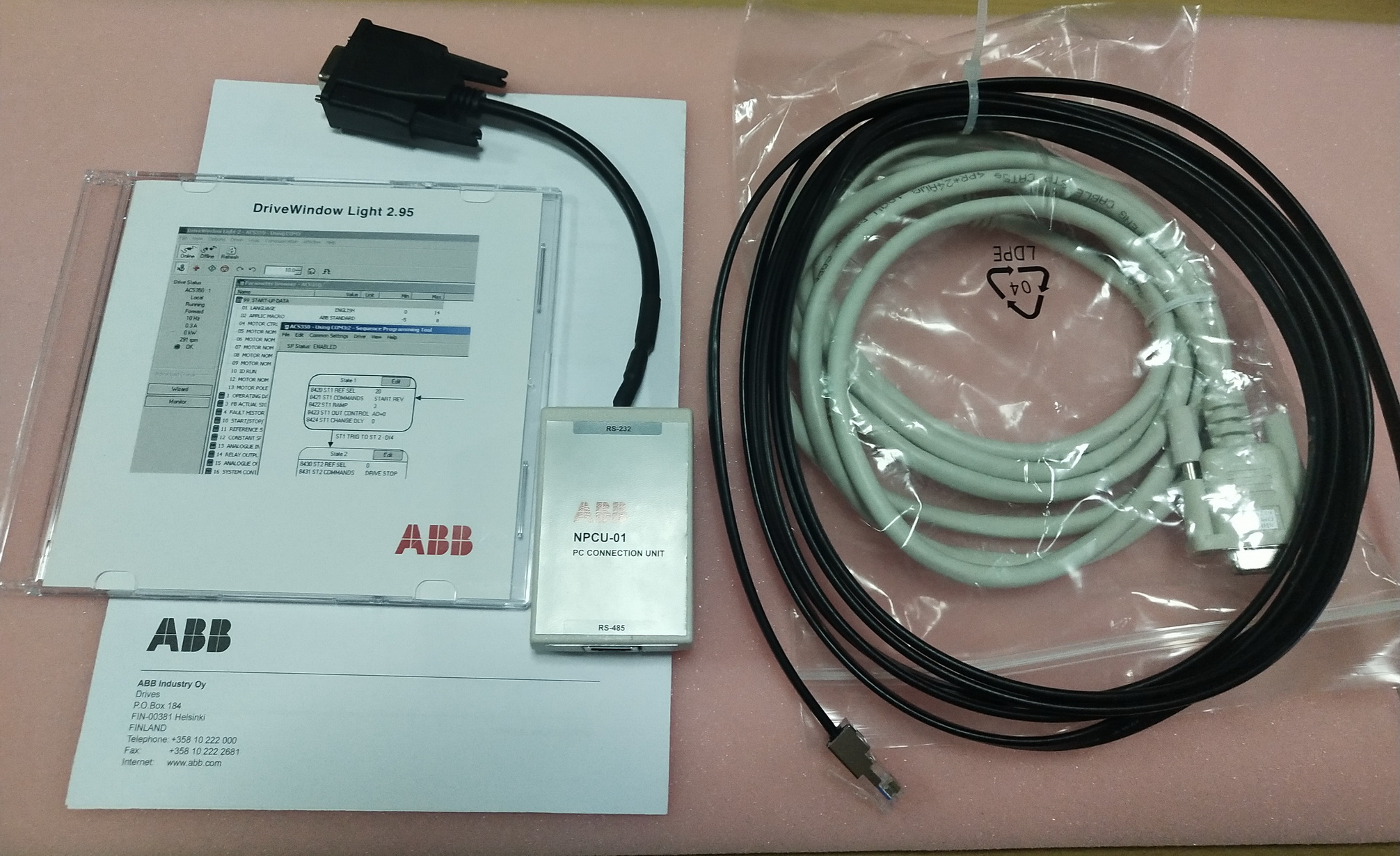 ABB Drive NPCU-01, OPCA-02 - richwayelectric