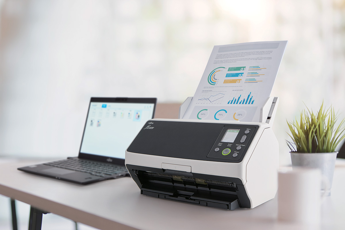 เครื่องสแกนเอกสาร Ricoh (Fujitsu) Image Scanner Fi-8150U