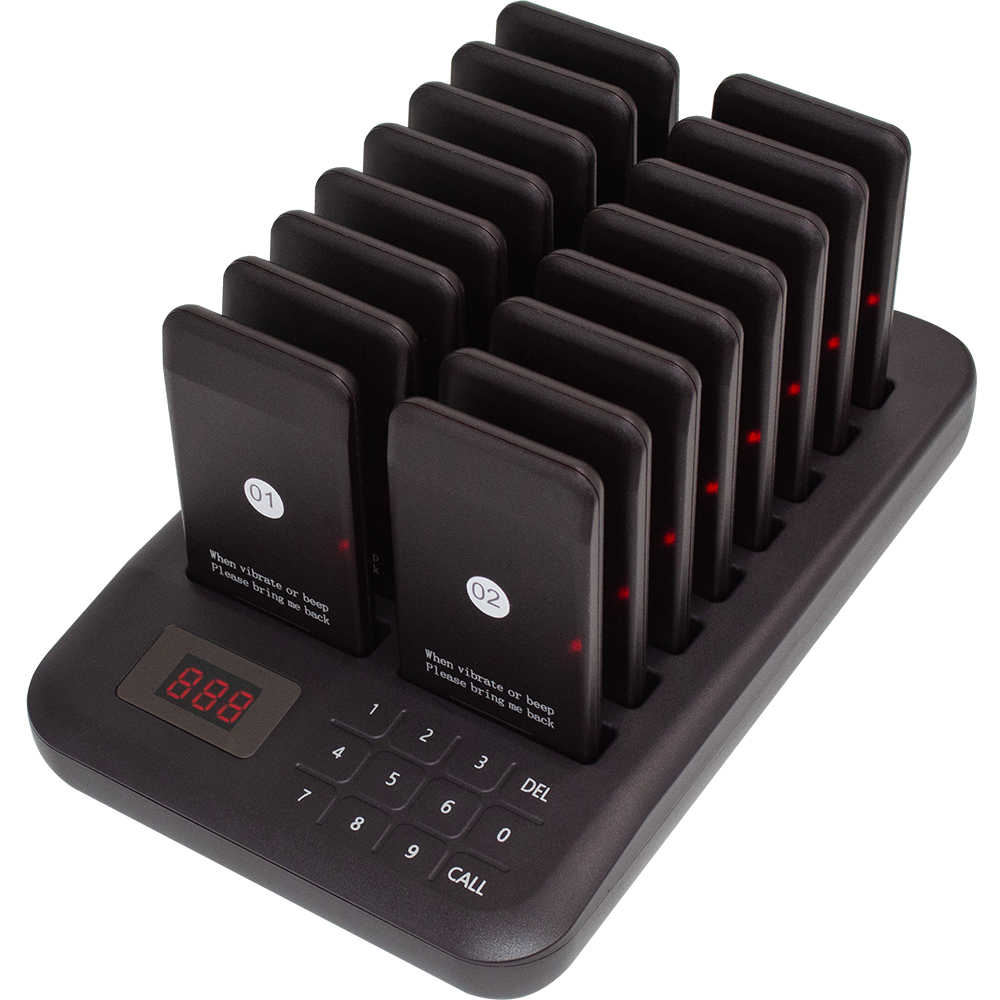 CTP302 Vibrating Pager Touchable Wireless Pager System for Restaurant - cps