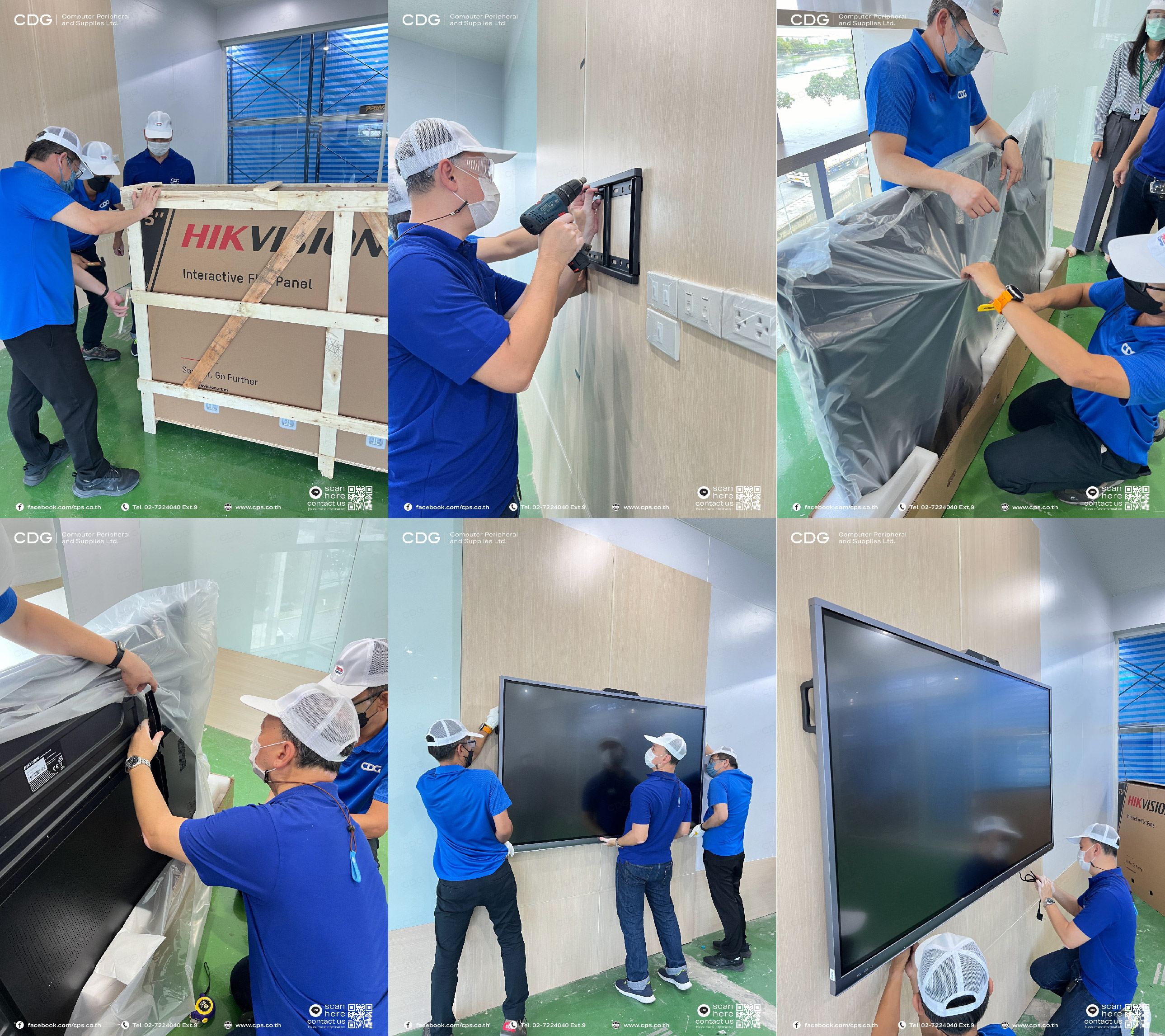 Hikvision 4K Interactive Flat Panels 65 / 75 / 86 inch Display - cps