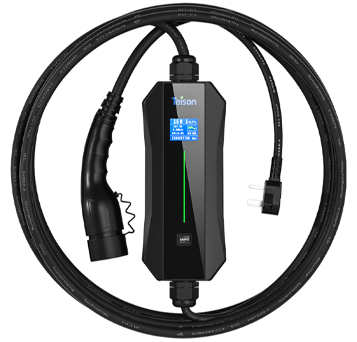 เครื่องชาร์จไฟแบบพกพา Teison EV Charger Pro Type2 Plug 6-16A 3.5Kw - cps