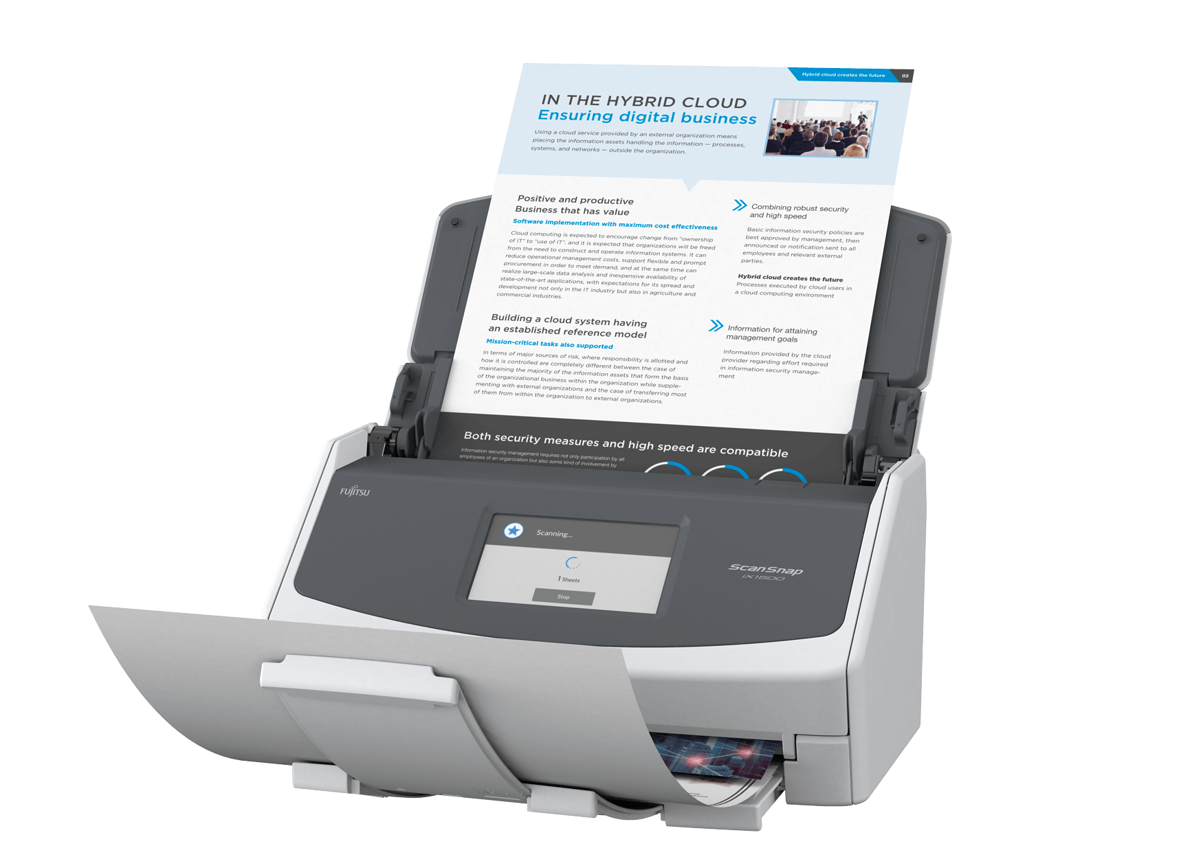 FUJITSU Image Scanner ScanSnap iX1500 : ScanSnap Series - cps