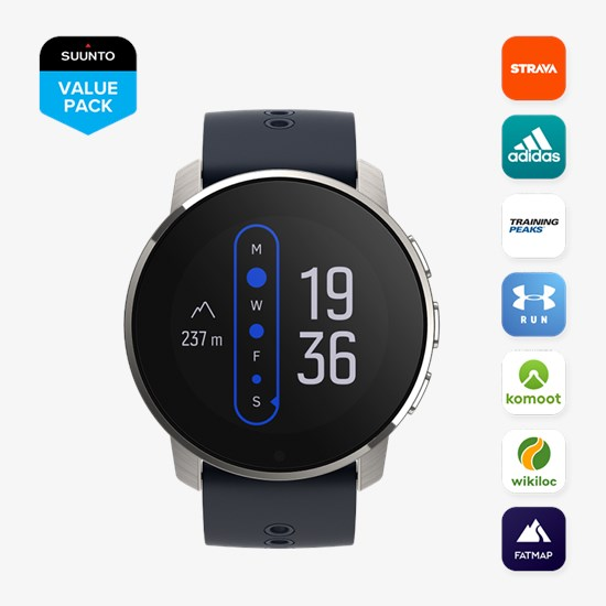 นาฬิกา SUUNTO 9 PEAK สี GRANITE BLUE TITANIUM - cps