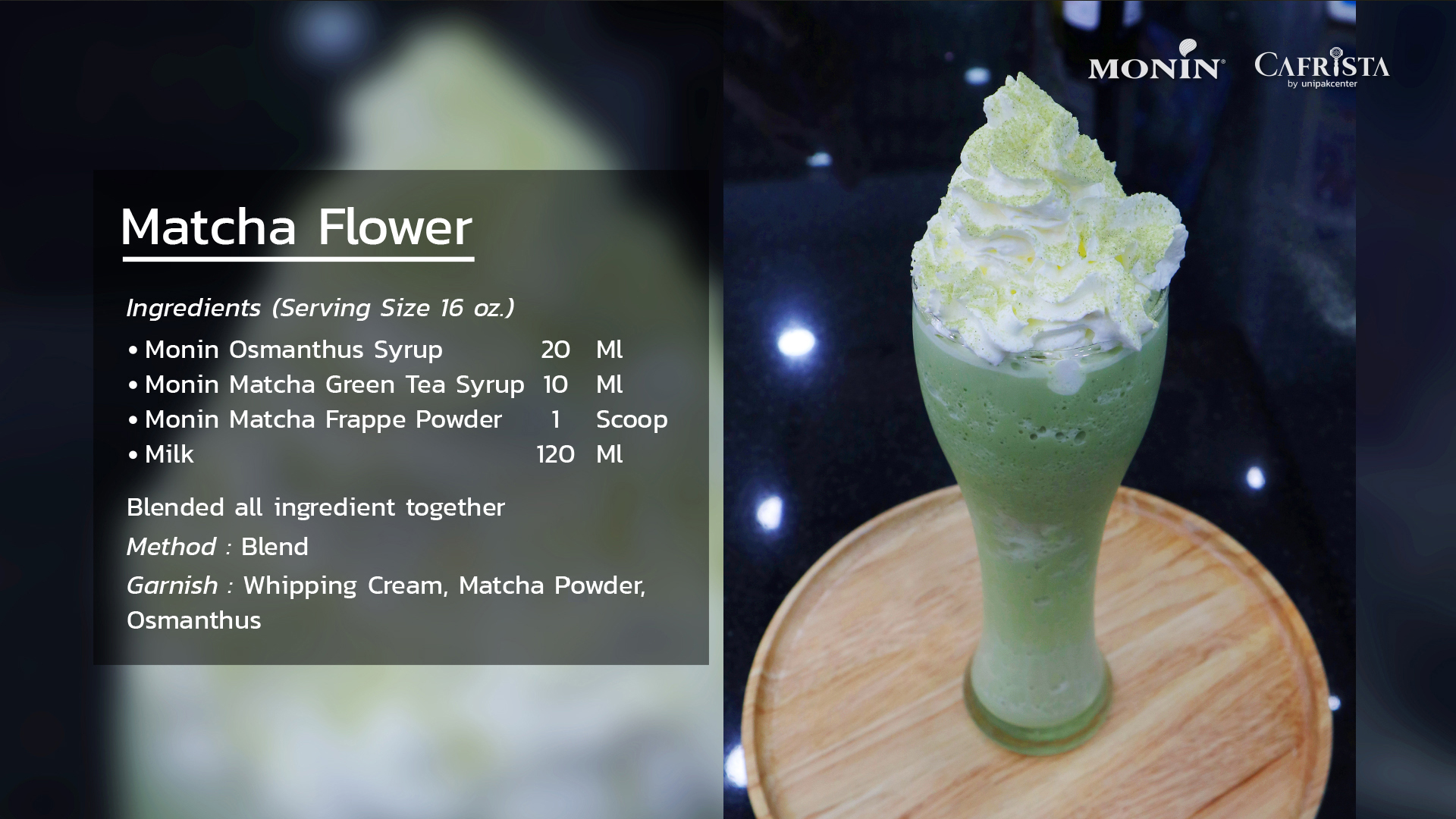 Matcha Flower - cafrista