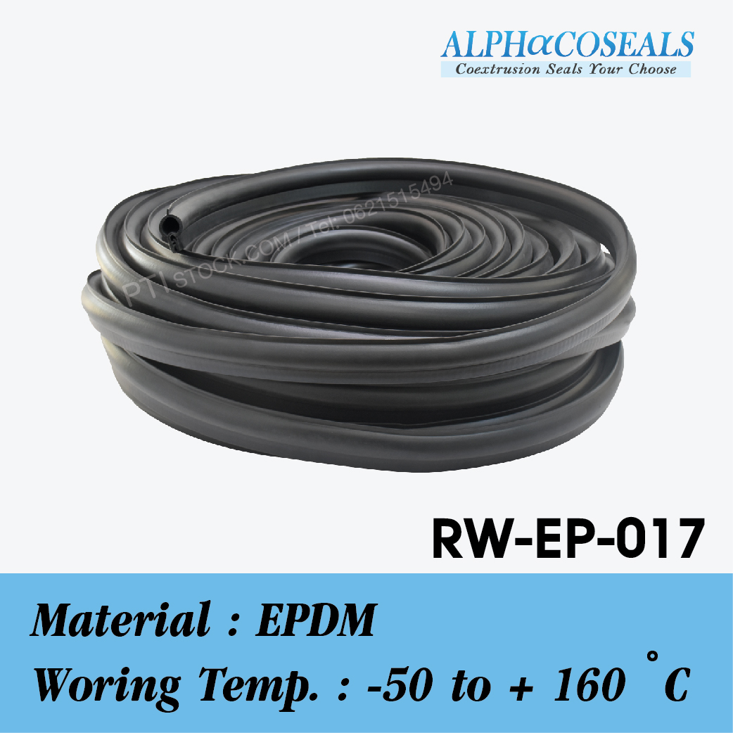 ซีลยางกระดูกงู ซีลตู้อบ RW-EP-017 Tel : 022577154 LINE@ @ptirubber ...