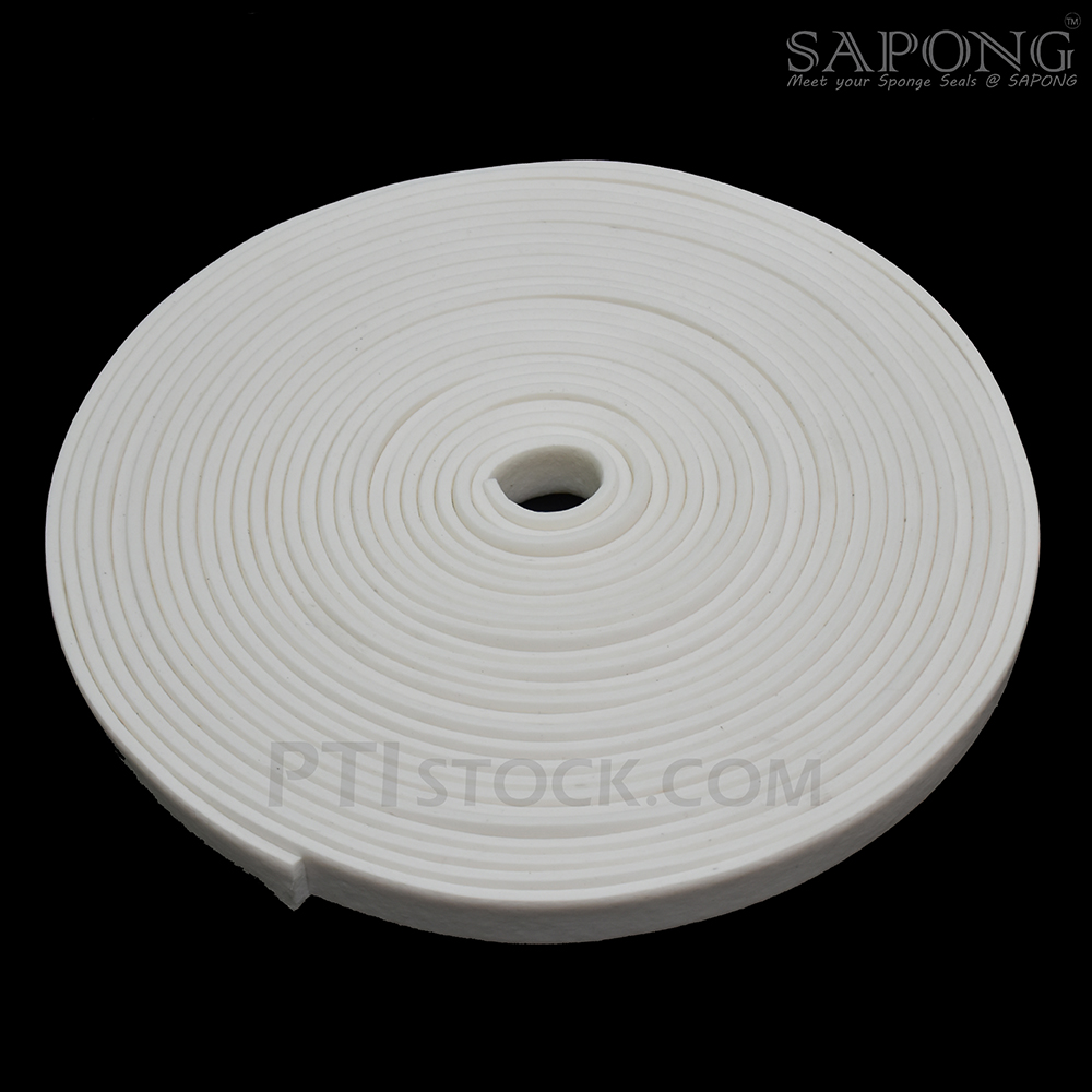 White Silicone Sponge Rubber 4x25 mm ( FDA ) Tel : 022577154 LINE ...