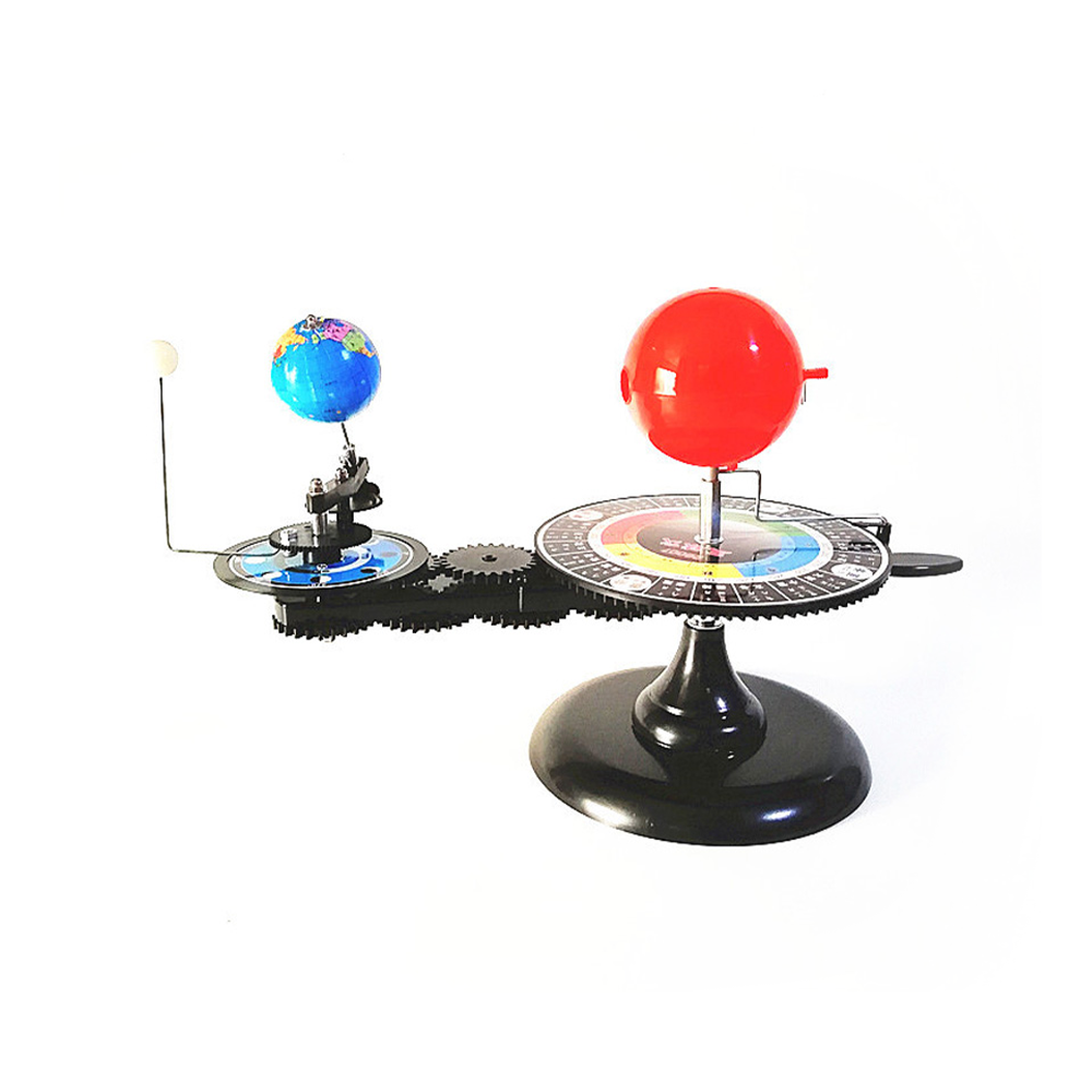 Sun Earth and Moon Orbital Model - education-thai