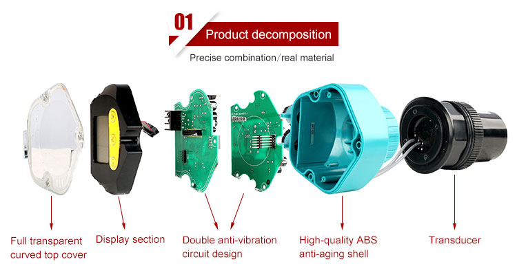 SUP-DP , MEACON Ultrasonic Level Transmitter ย่าน 0-10 เมตร Output 4-20 mA ไฟเลี้ยง 24VDC / ราคา ...
