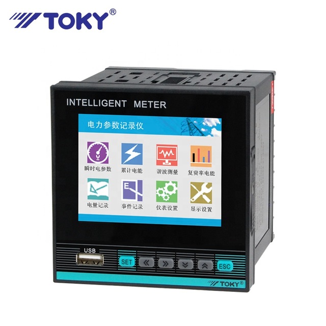 DR9-RC38B , TOKY Power Meter พาวเวอร์มิเตอร์แบบบันทึกค่า SD Card / ราคา - jtec-engineering