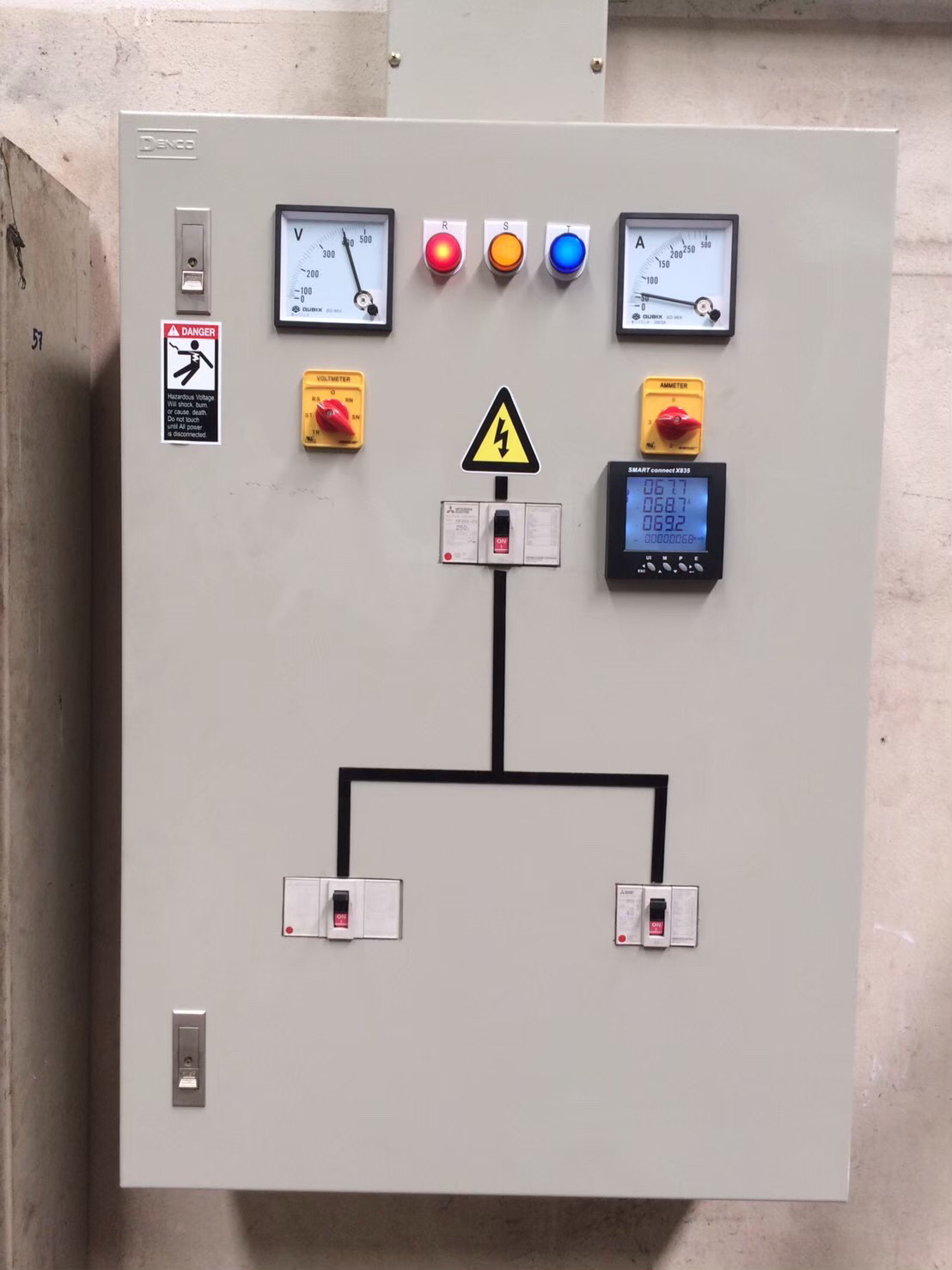 ตู้ POWER METER แบบติดตั้ง - jtec-engineering