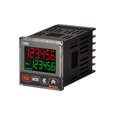 Autonics CX6S-1P4 เครื่องนับจำนวนและเครื่องตั้งเวลาระบบดิจิตอล LCD ...