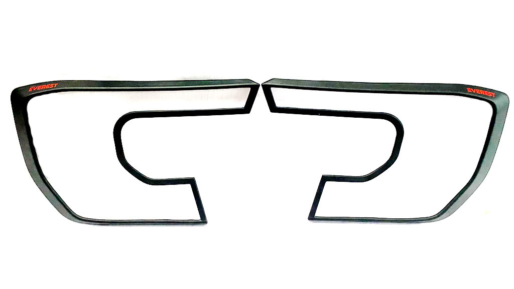 Head Lamp Cover (matt black) - kawitaauto4x4