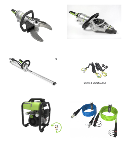 เครื่องตัด, ถ่าง, ค้ำยัน-ดัน-ถ่างระบบน้ำมัน (CUTTER, SPREADER, RAM ...