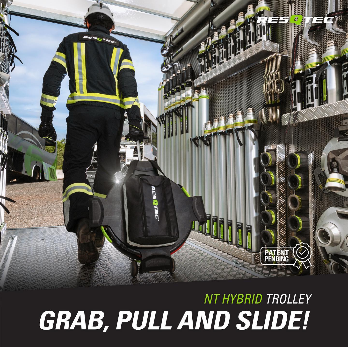 BAG NT4 HYBRID TROLLEY - qtecdrive29