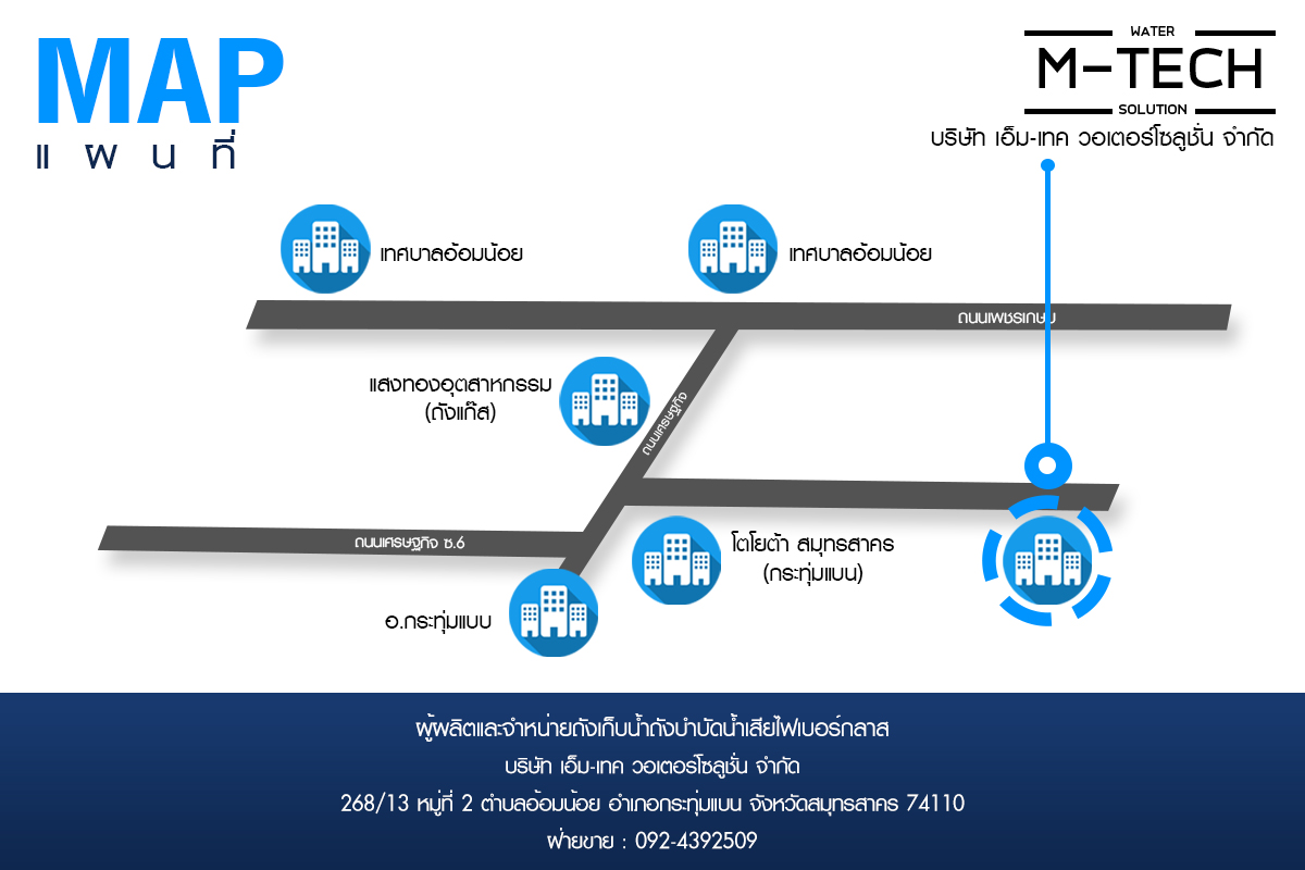 บริษัท เอ็ม-เทค วอเตอร์โซลูชั่น จำกัด ( M-TECH ) - M-tank