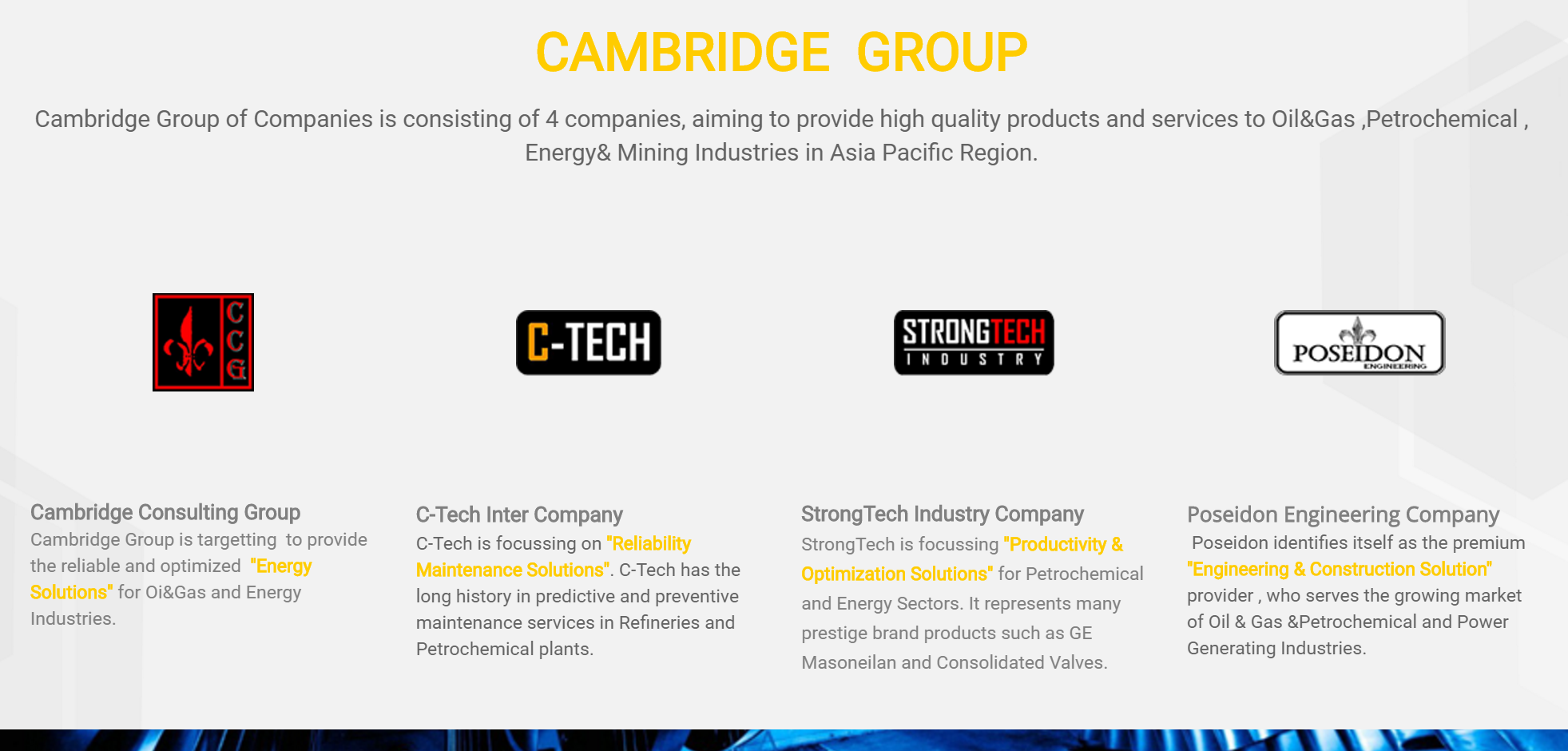 COMPANY - cambridge