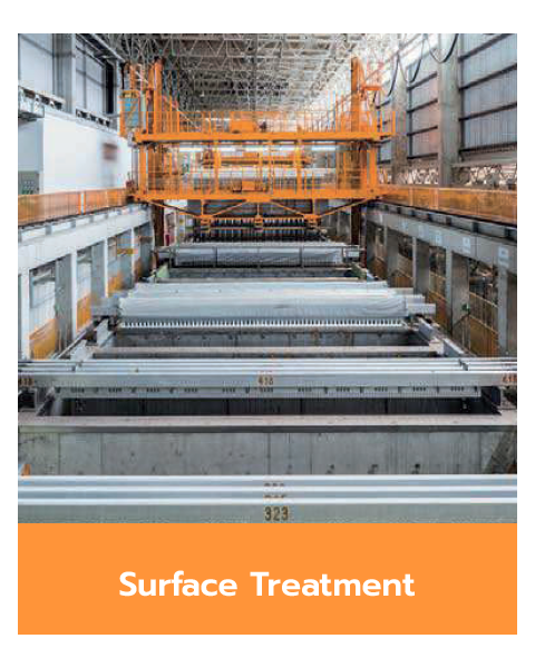 TOSTEM THAI CO., LTD. โรงงงานรีดอลูมิเนียม บริการครบวงจร Aluminum Extrusion