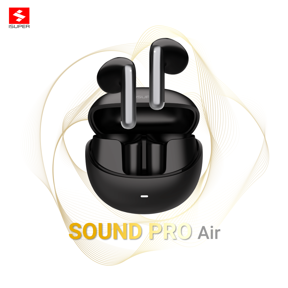 หูฟังบลูทูธไร้สาย iSuper SOUND PRO Air สมบูรณ์ทุกย่านเสียง