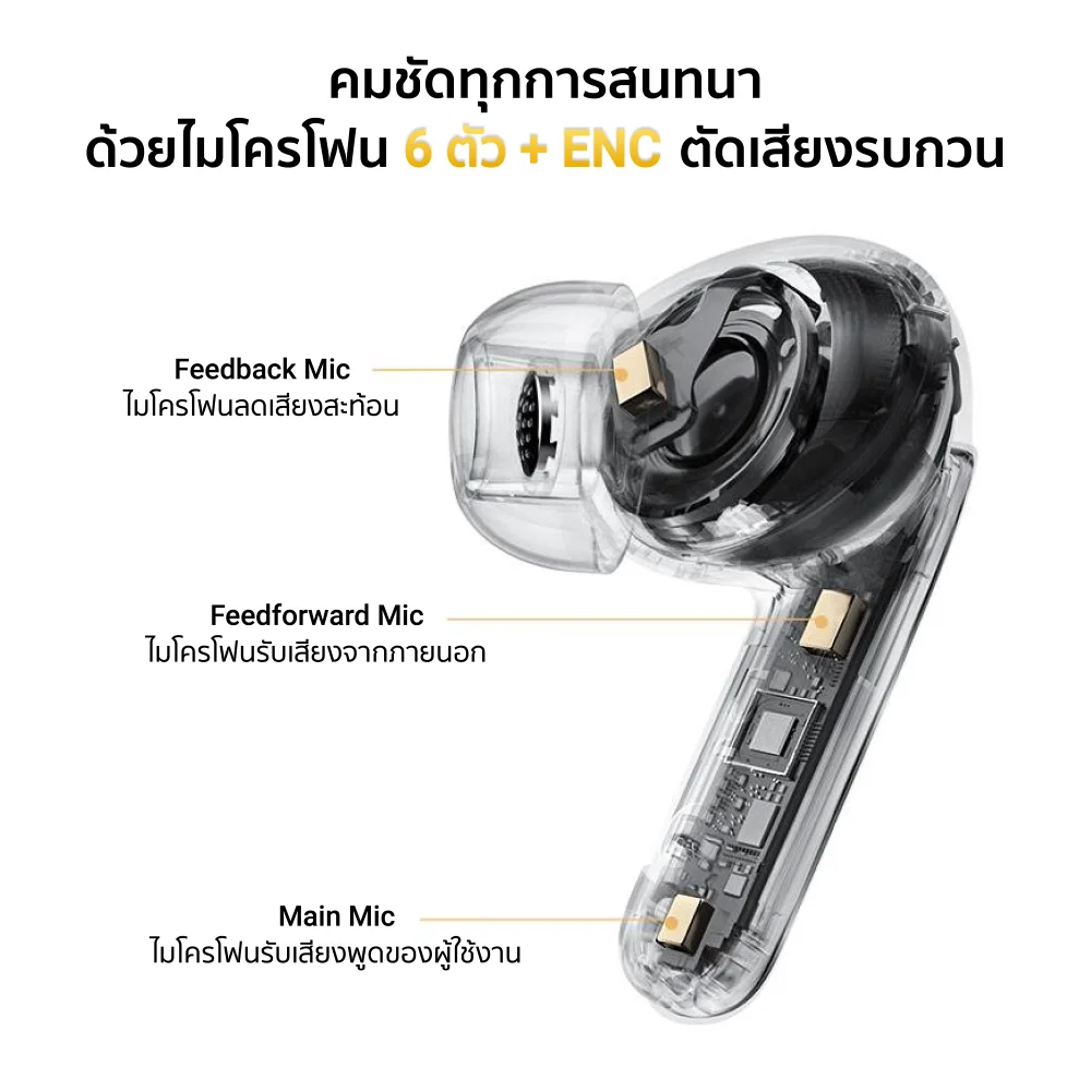 หูฟังบลูทูธไร้สาย iSUPER SOUND PRO Max สมบูรณ์ทุกย่านเสียง