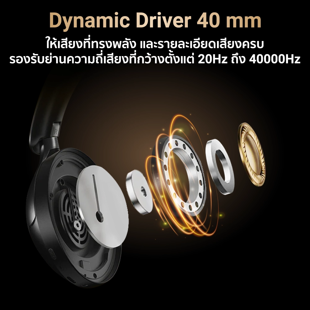 หูฟังไร้สาย หูฟังครอบหู iSUPER SOUND COMFORT PRO