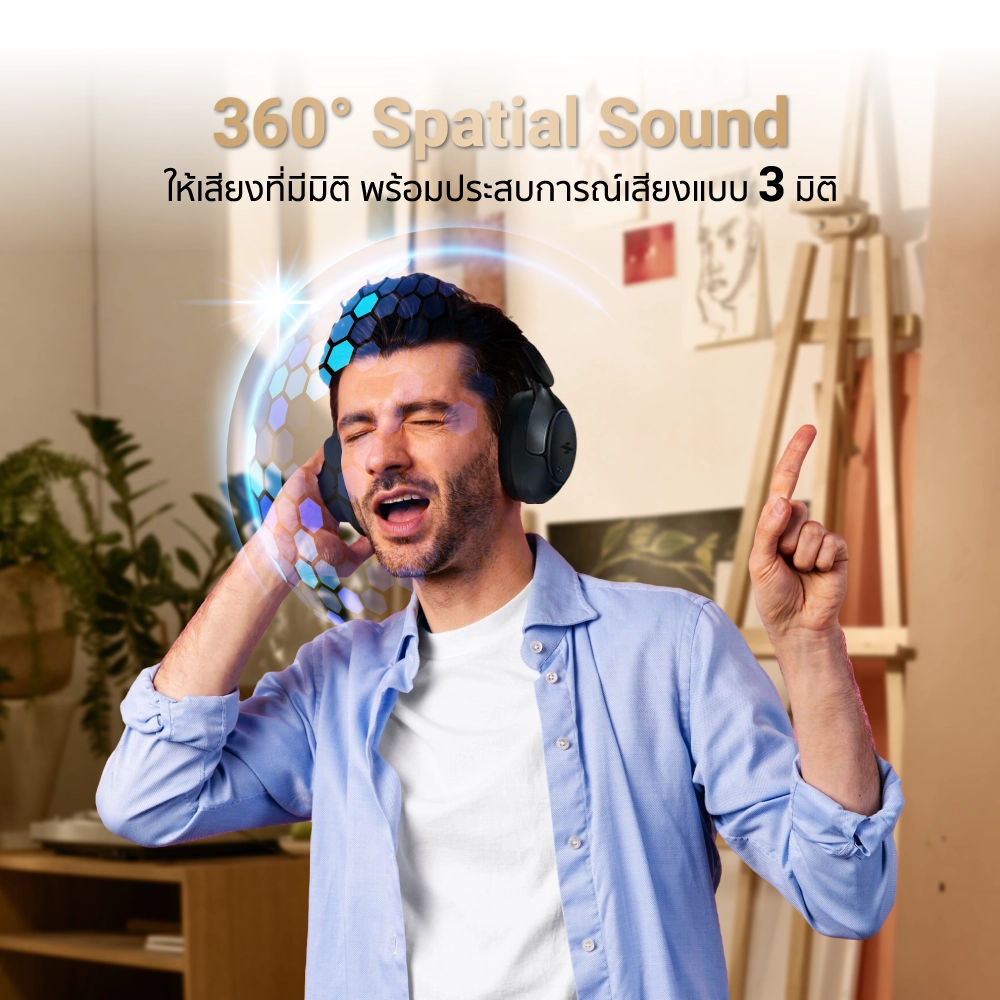 หูฟังไร้สาย หูฟังครอบหู iSUPER SOUND COMFORT PRO