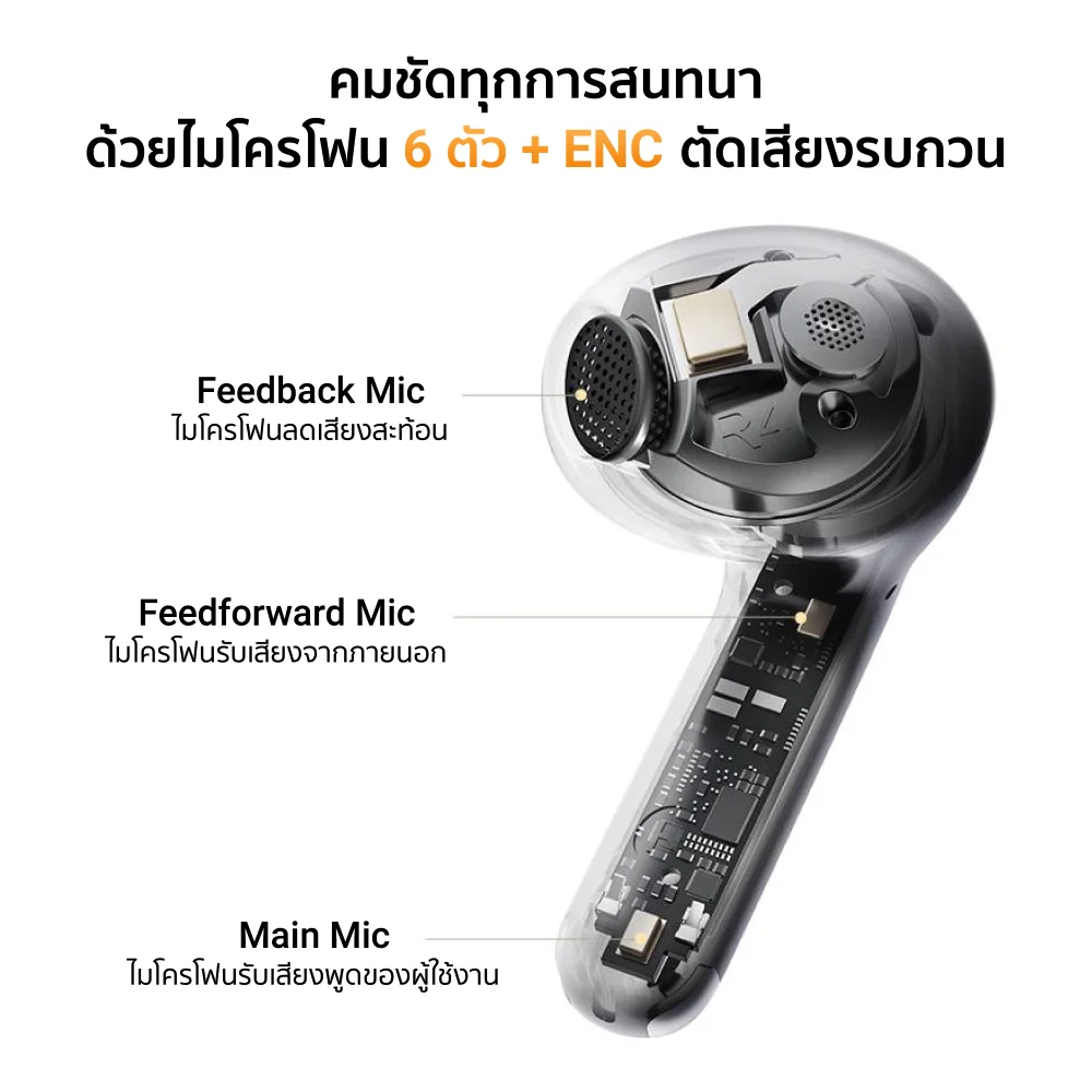 หูฟังบลูทูธไร้สาย iSuper SOUND PRO Air สมบูรณ์ทุกย่านเสียง