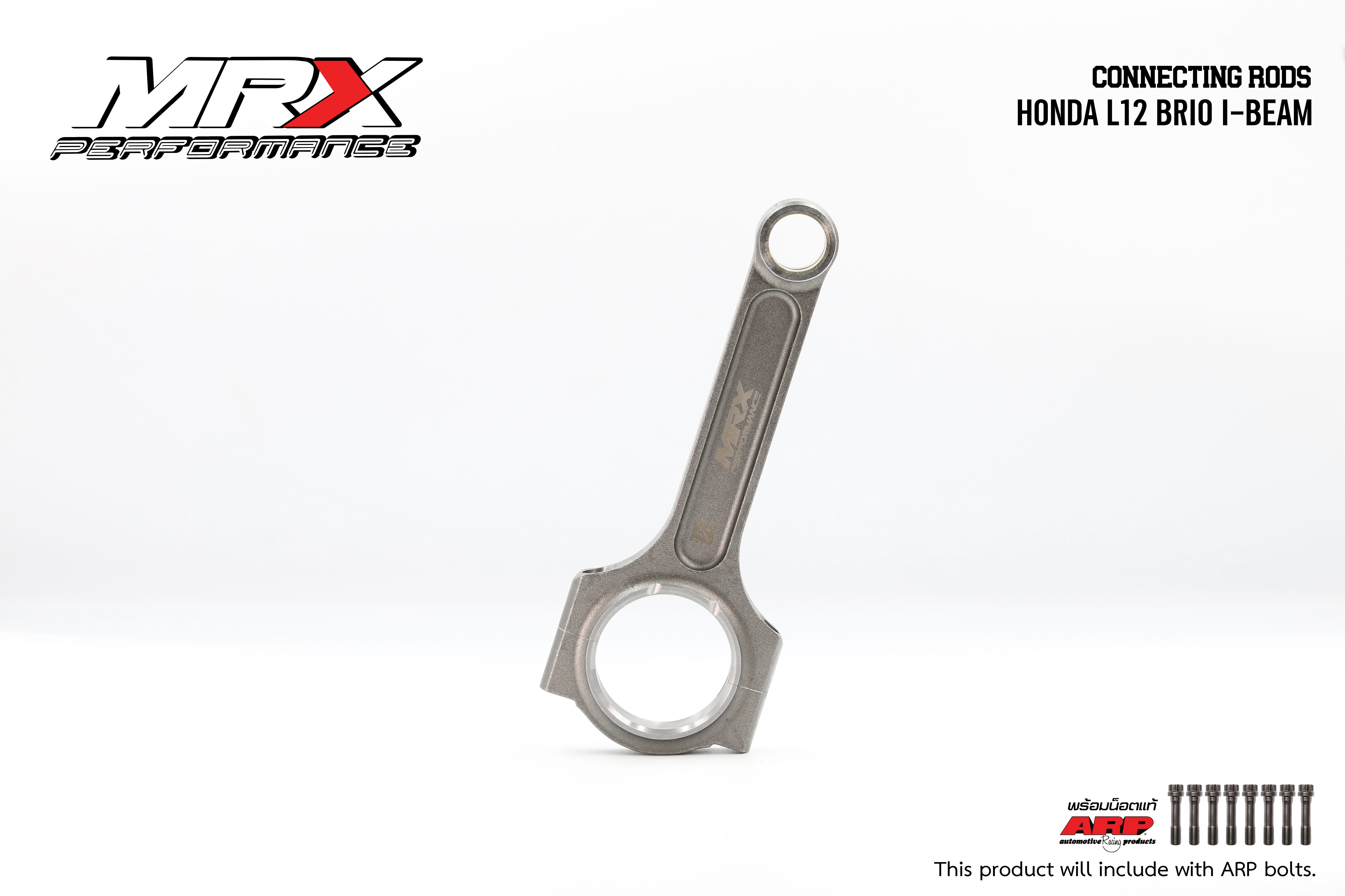 MRX Connecting Rod for Honda Brio L12 engine I-Beam + ARP 2000 ...