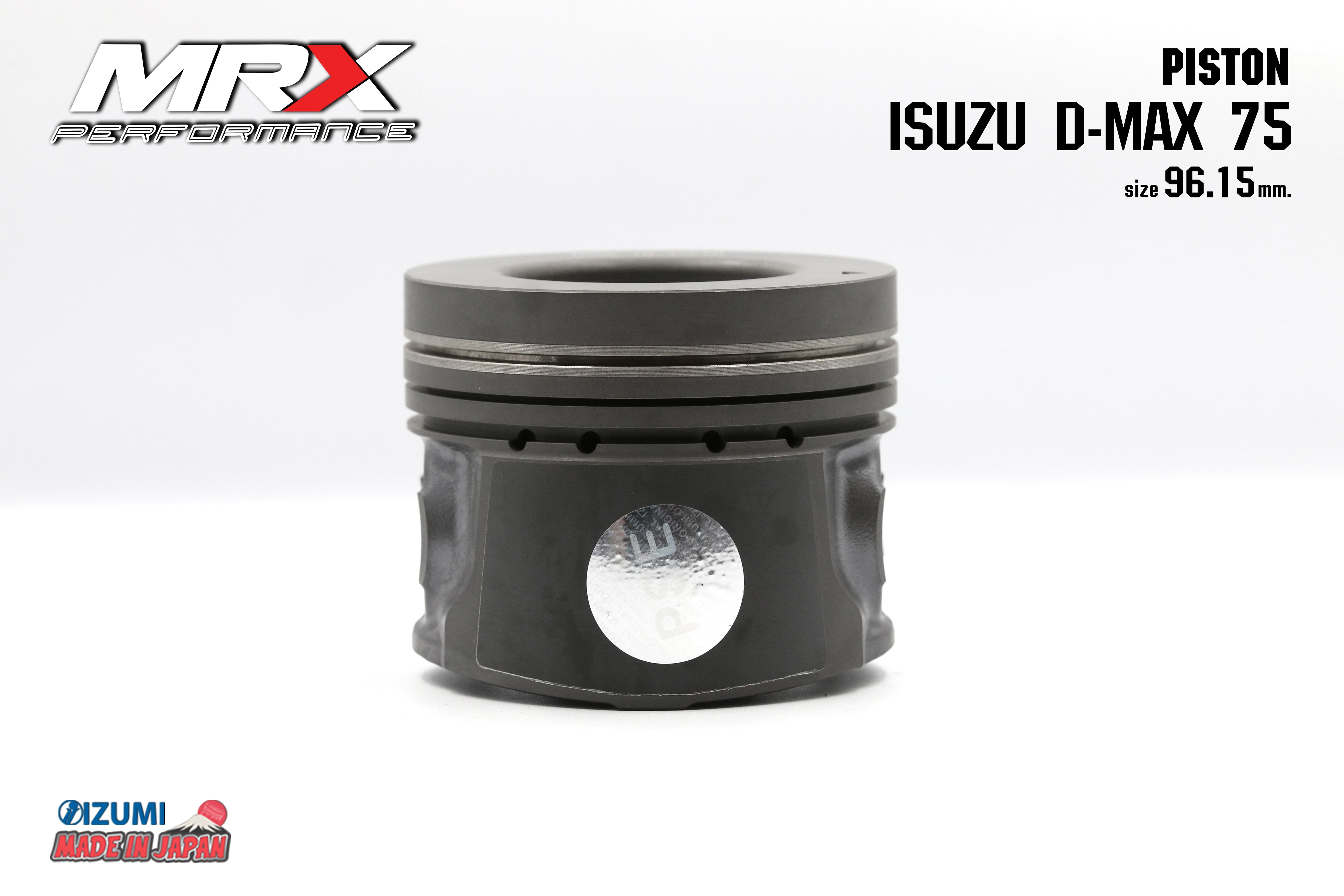 MRX Pistons For Isuzu D-max 4JJ Engine Size 75 (96.15 MM) - mrxperformance