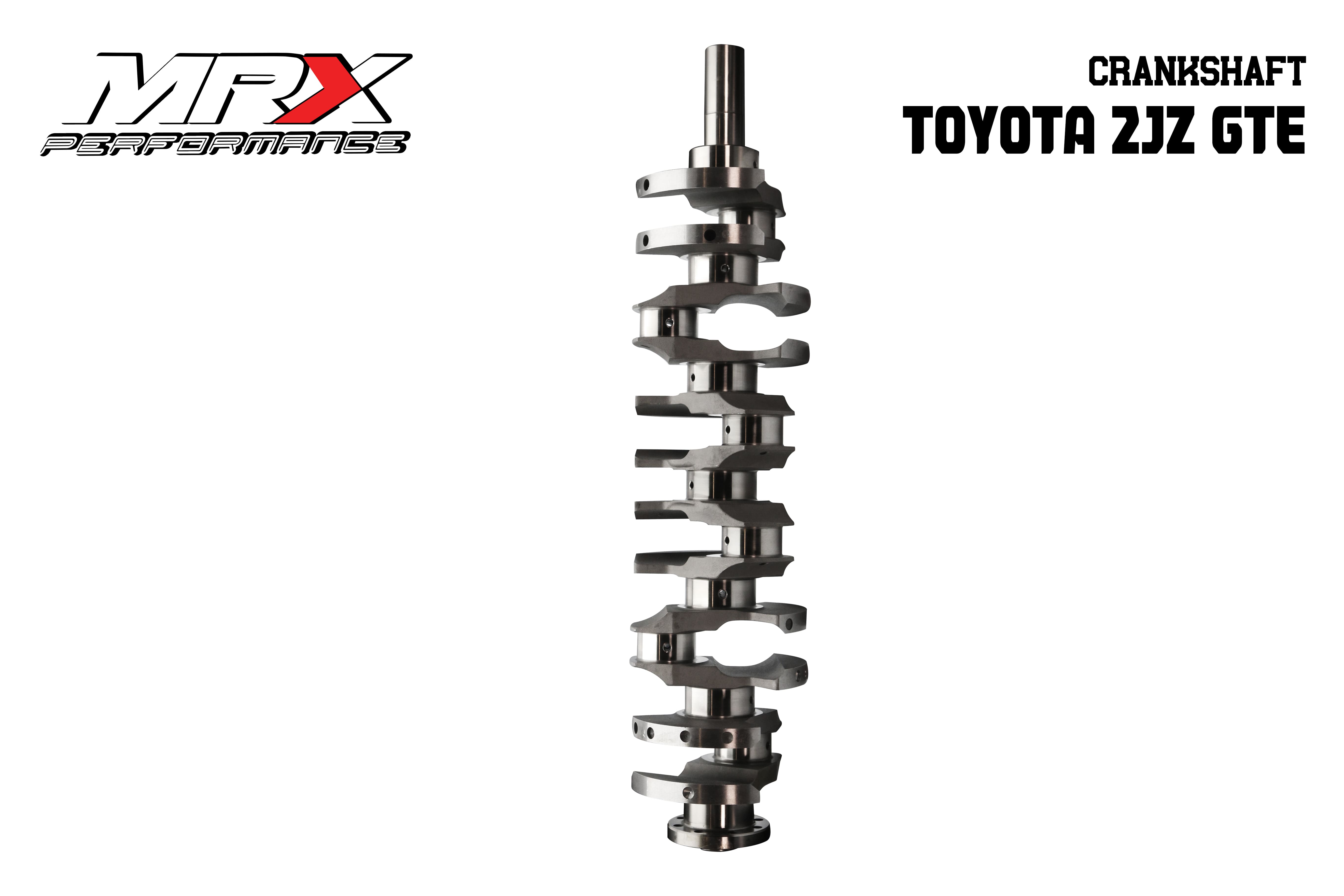 MRX Billet Crankshaft for Engine 2JZ-GTE 3,400 CC Size - mrxperformance