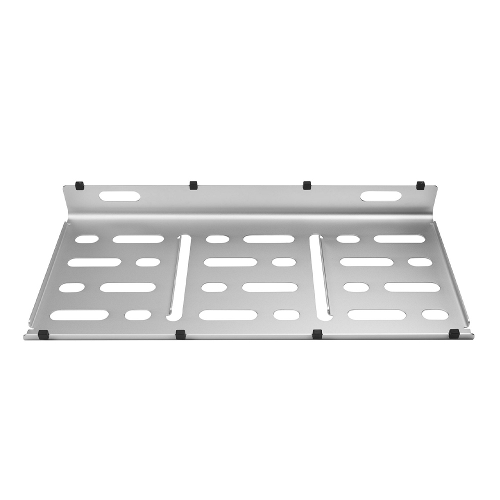 Mono Pedalboard Large, Silver and Pro Accessory Case 2.0, Black - stringsshop