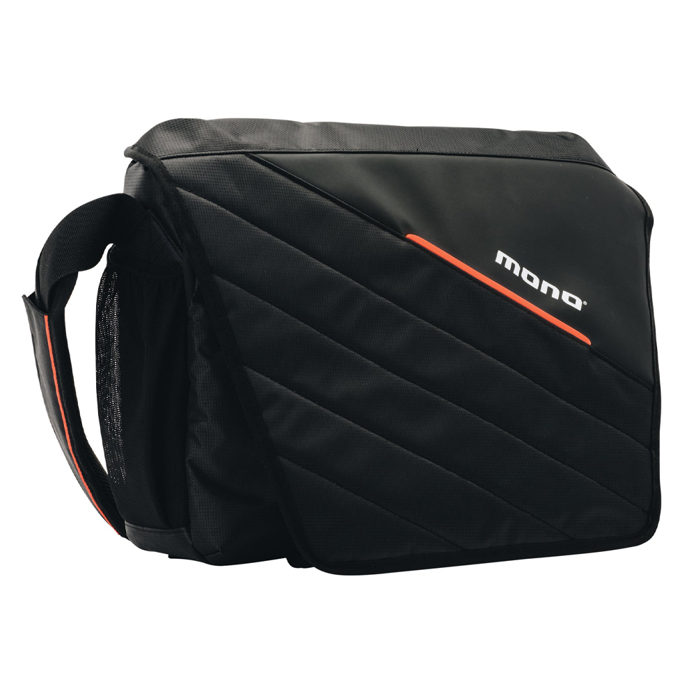 Mono Stealth Relay Messenger Bag, Black - stringsshop