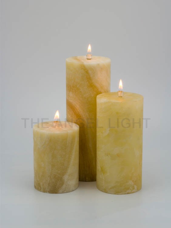 Angel Stone - Candle (Butter Translucent) - theangellight