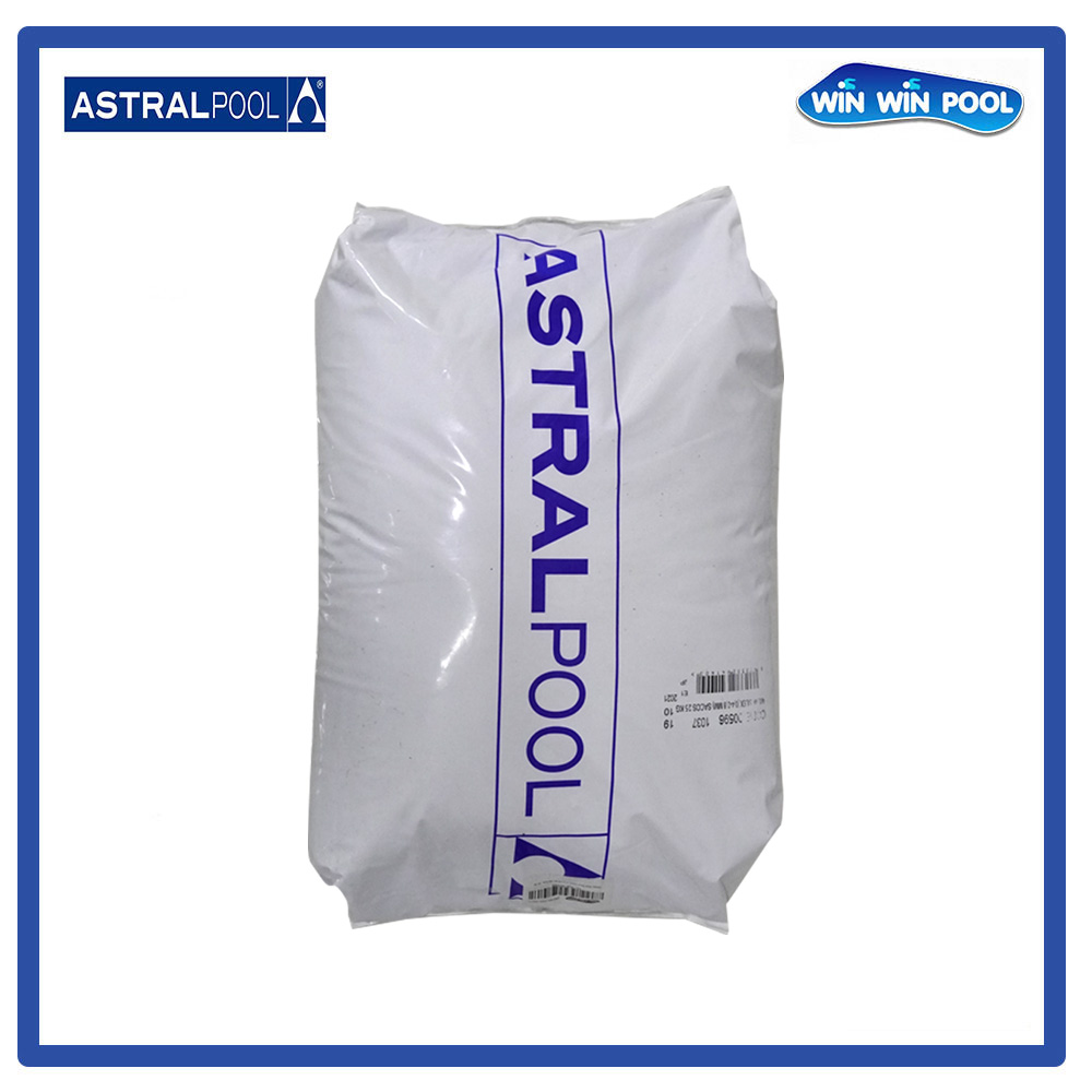 ซิลิก้าแซนด์ (Silica Sand) 25 kg/bag /Astral pool - winwinpoolshop