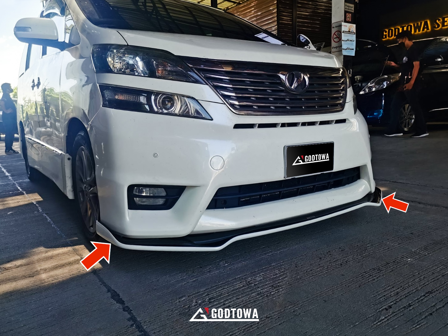 ลิ้นหน้า ALPHARD/VELLFIRE 20 2008-2014