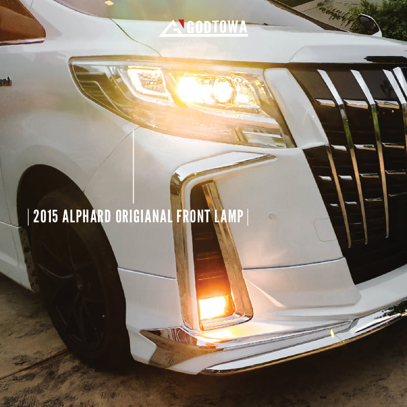 ALPHARD 2015-2017 TO ALPHARD S C 2020 ORIGINAL FRONT LAMP - godtowathailand