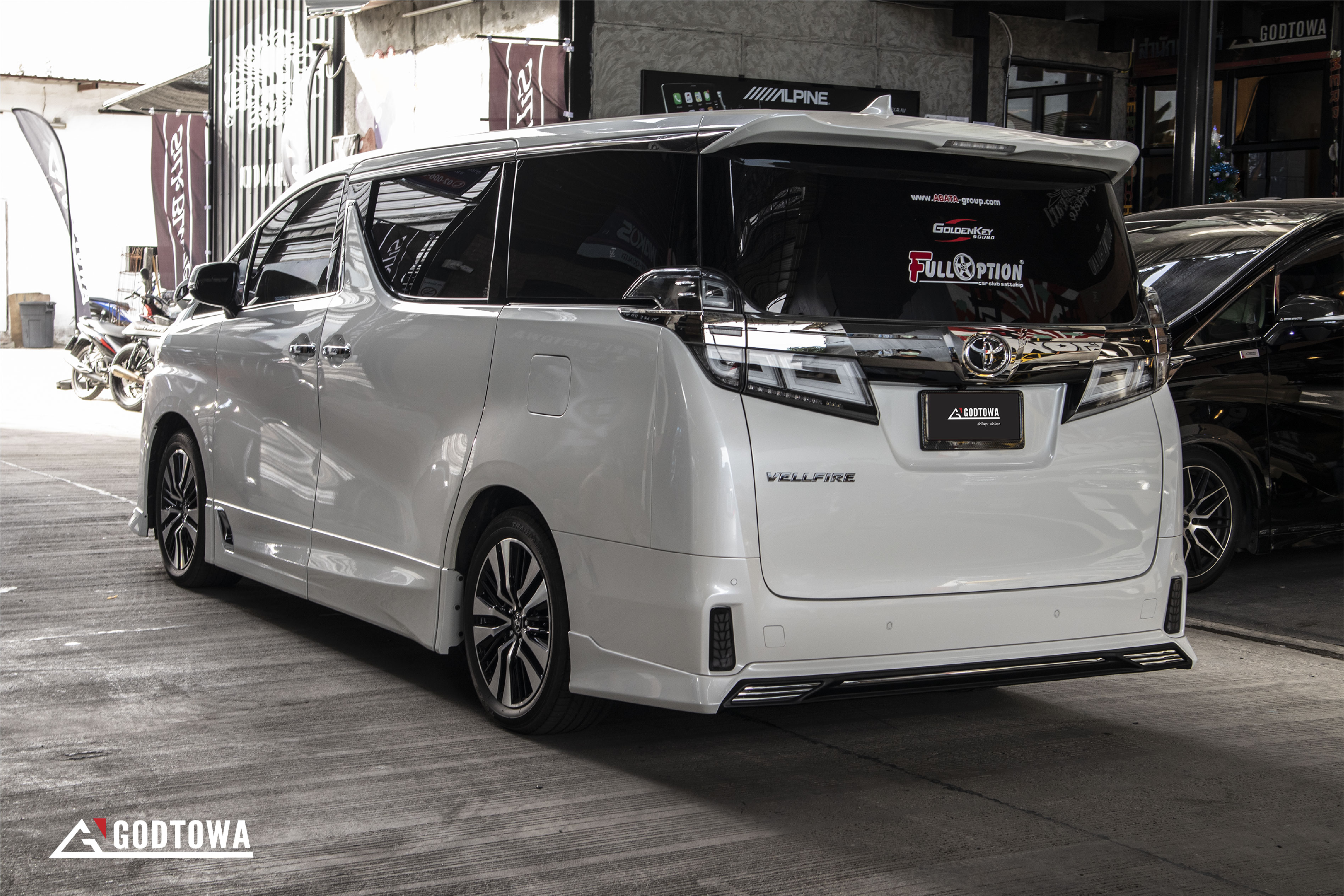 ชุดแต่ง TRD ALPHARD AERO BODY 2019 - godtowathailand