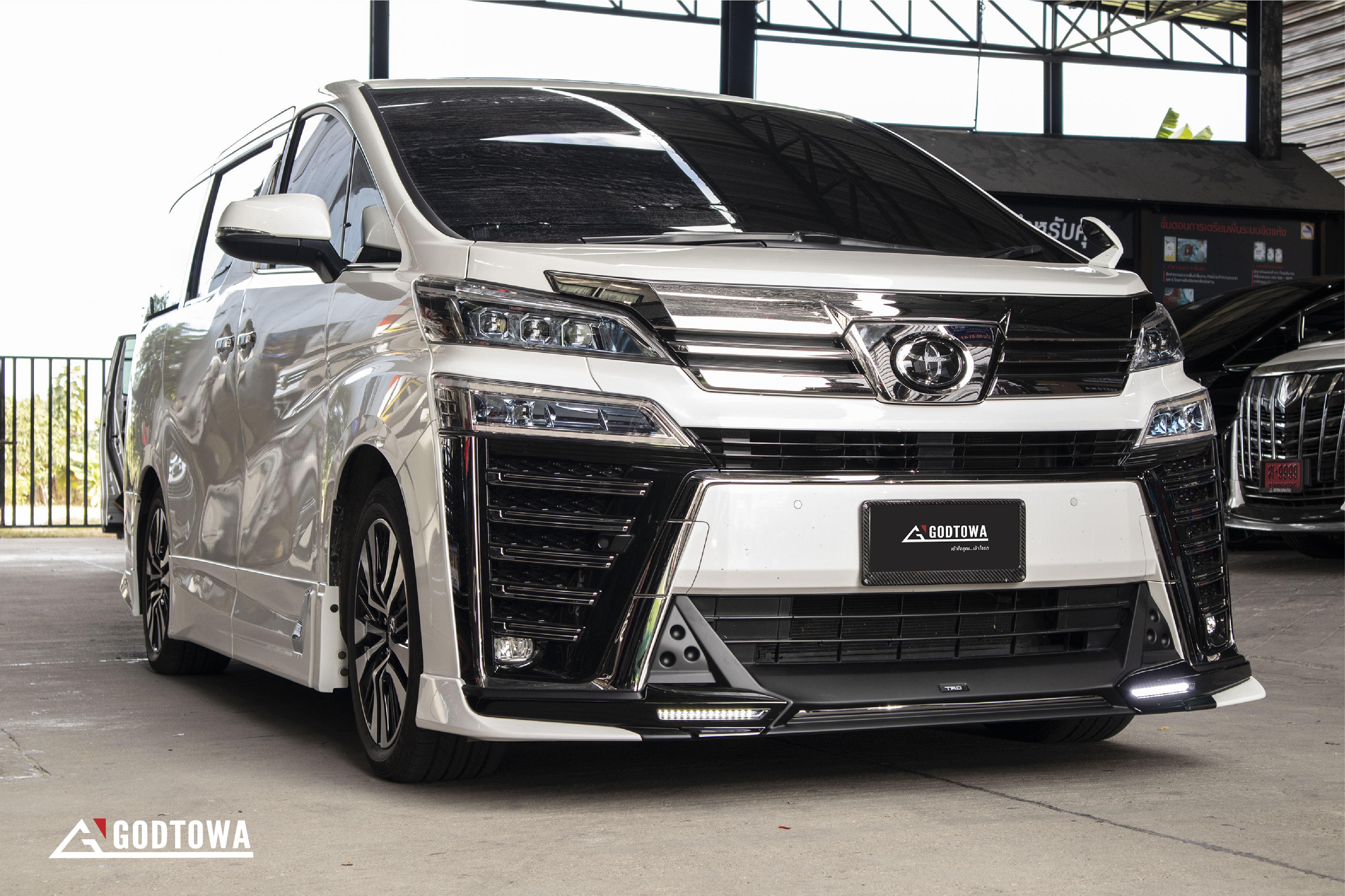 ชุดแต่ง TRD ALPHARD AERO BODY 2019 ชุดแต่งอัลพาร์ด alphard body kit ...