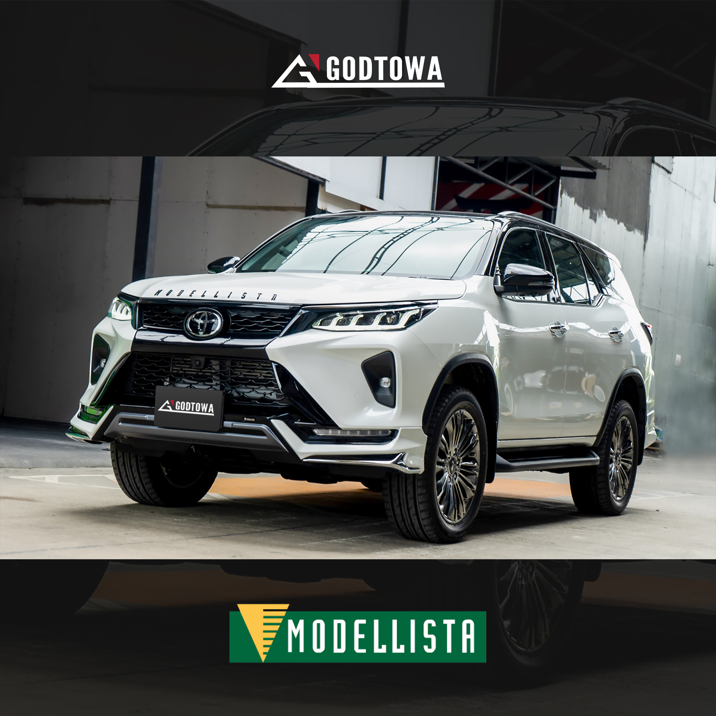 ชุดแต่ง MODELLISTA สำหรับรถยนต์ TOYOTA FORTUNER