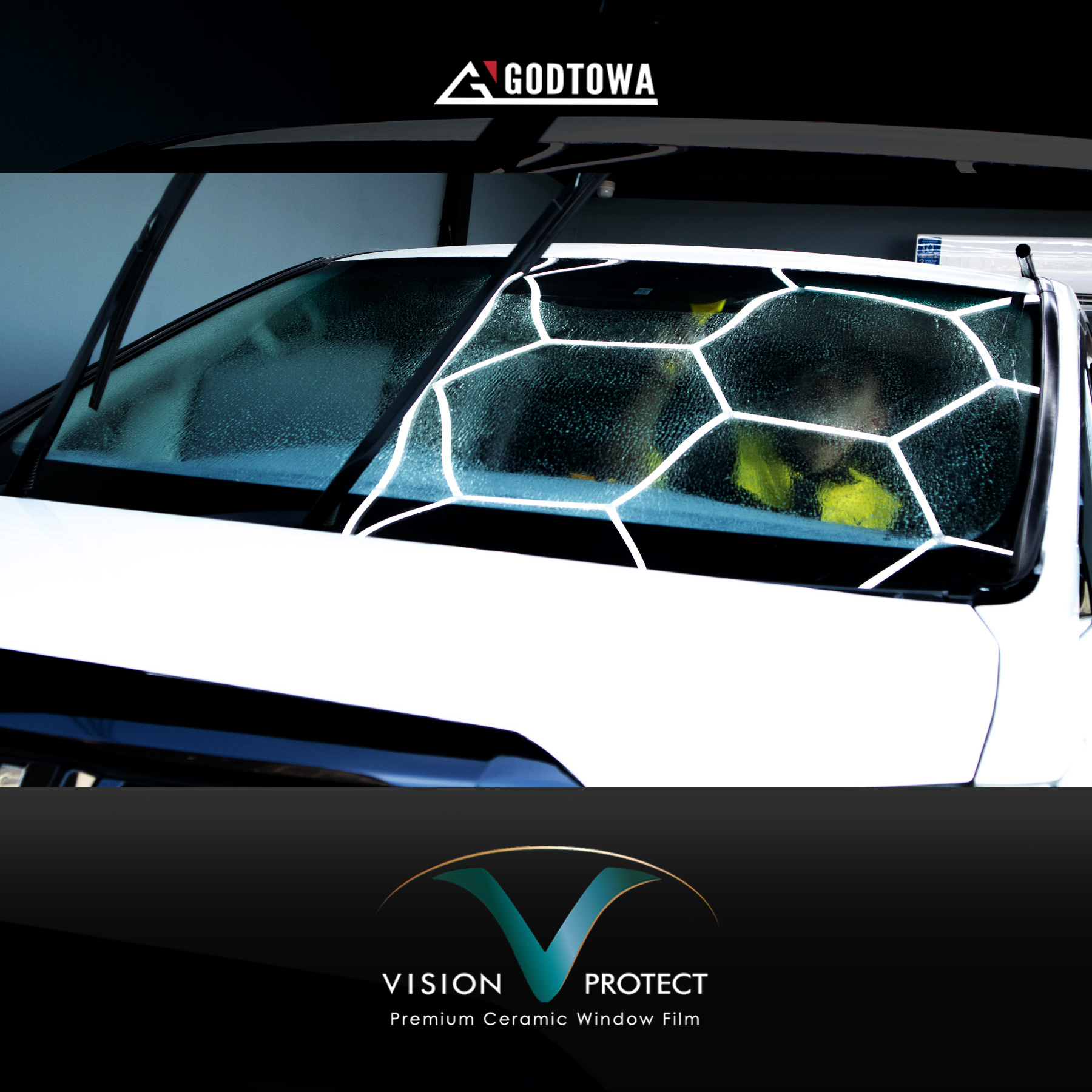ฟิล์มนาโนเซรามิค Vision Protect Premium Ceramic Window Film