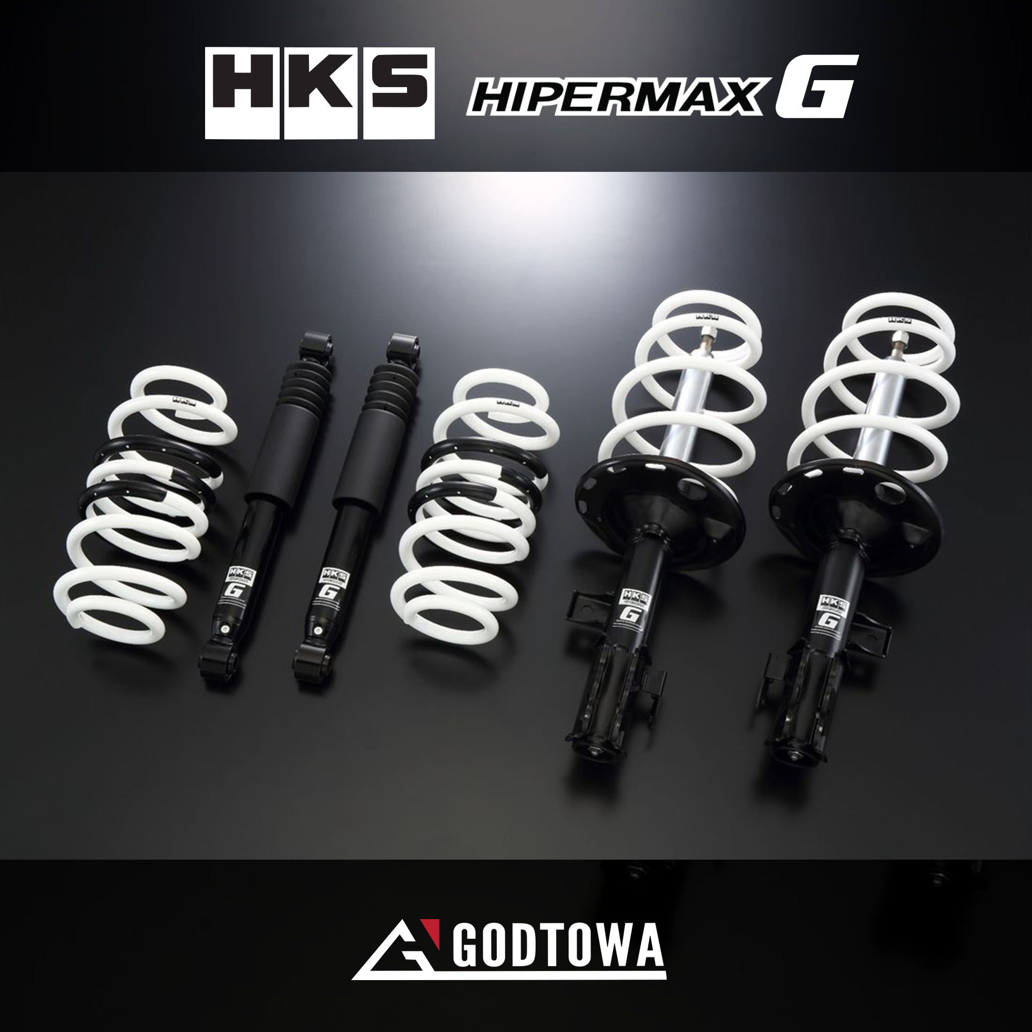 โช้คอัพ HKS HIPERMAX G ตรงรุ่นสำหรับ ALPHARD 30 / VELLFIRE 30 โช๊คอัล ...