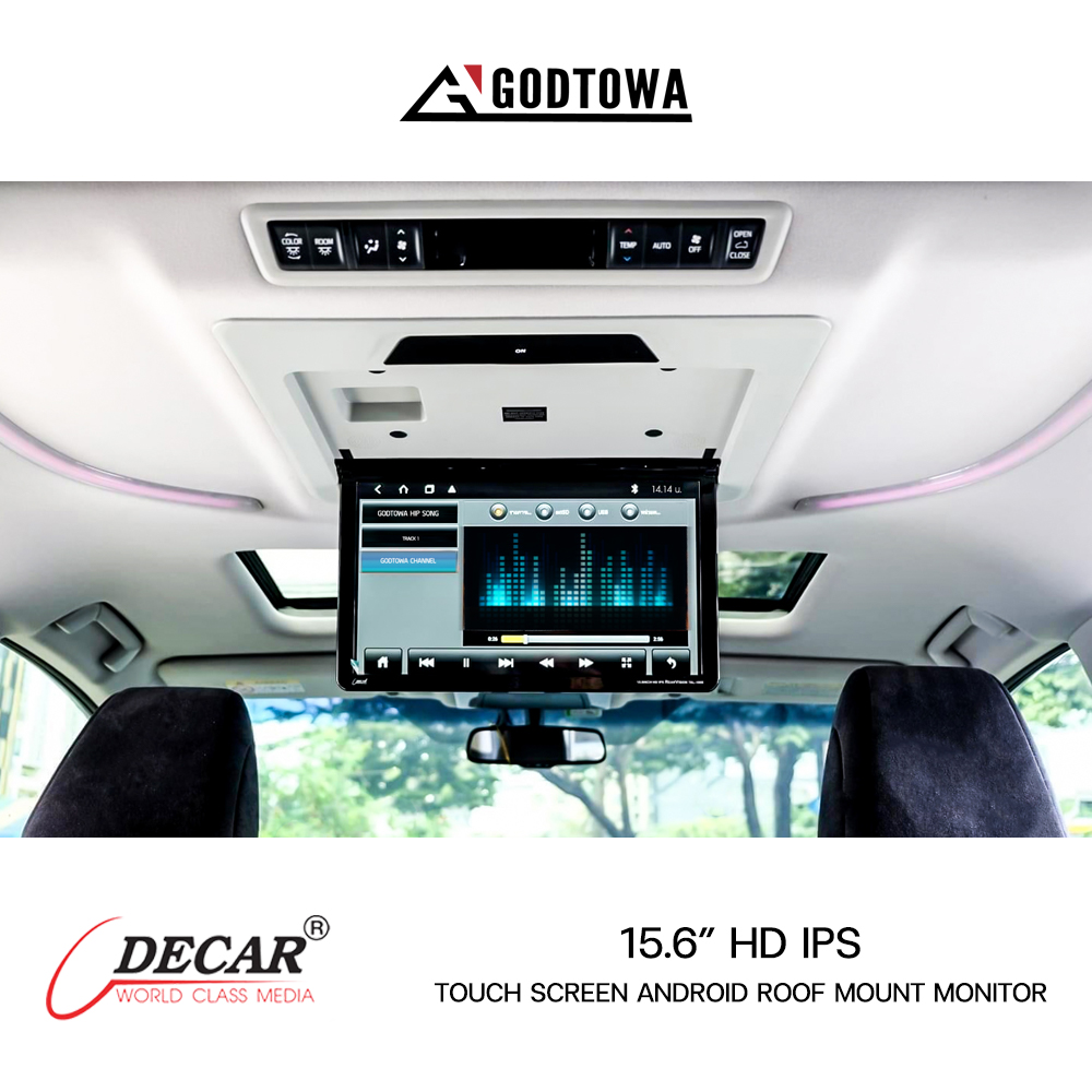 จอเพดาน DECAR 15.6" HD