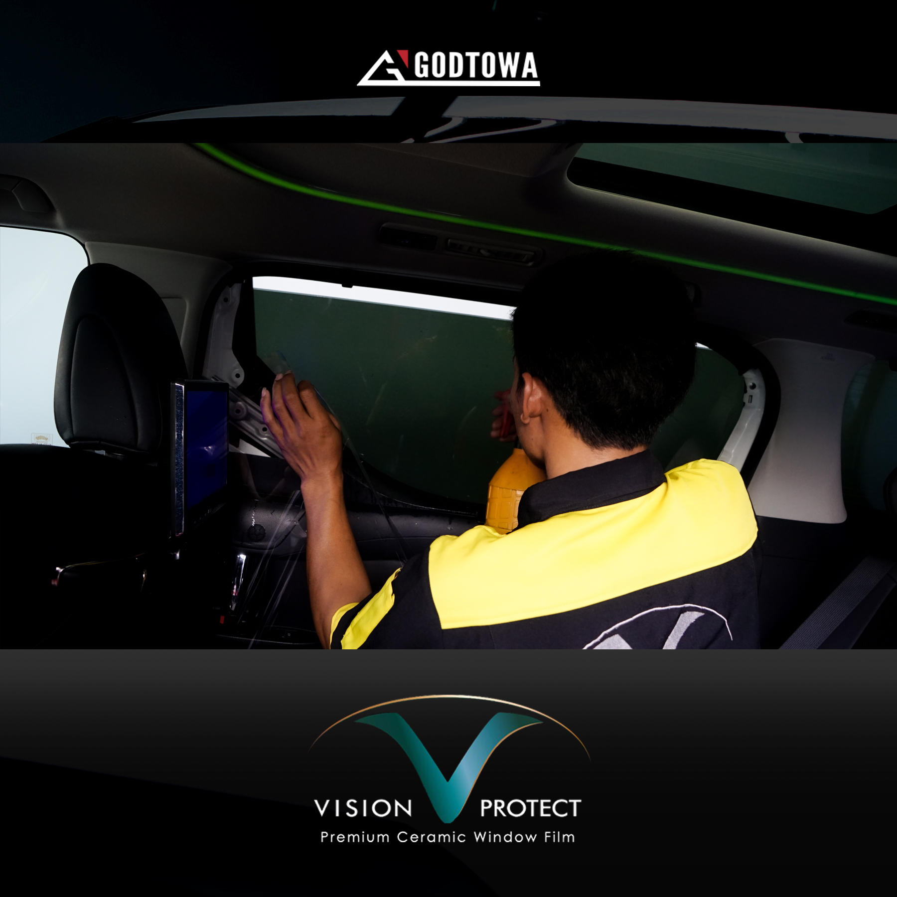 ฟิล์มนาโนเซรามิค Vision Protect Premium Ceramic Window Film