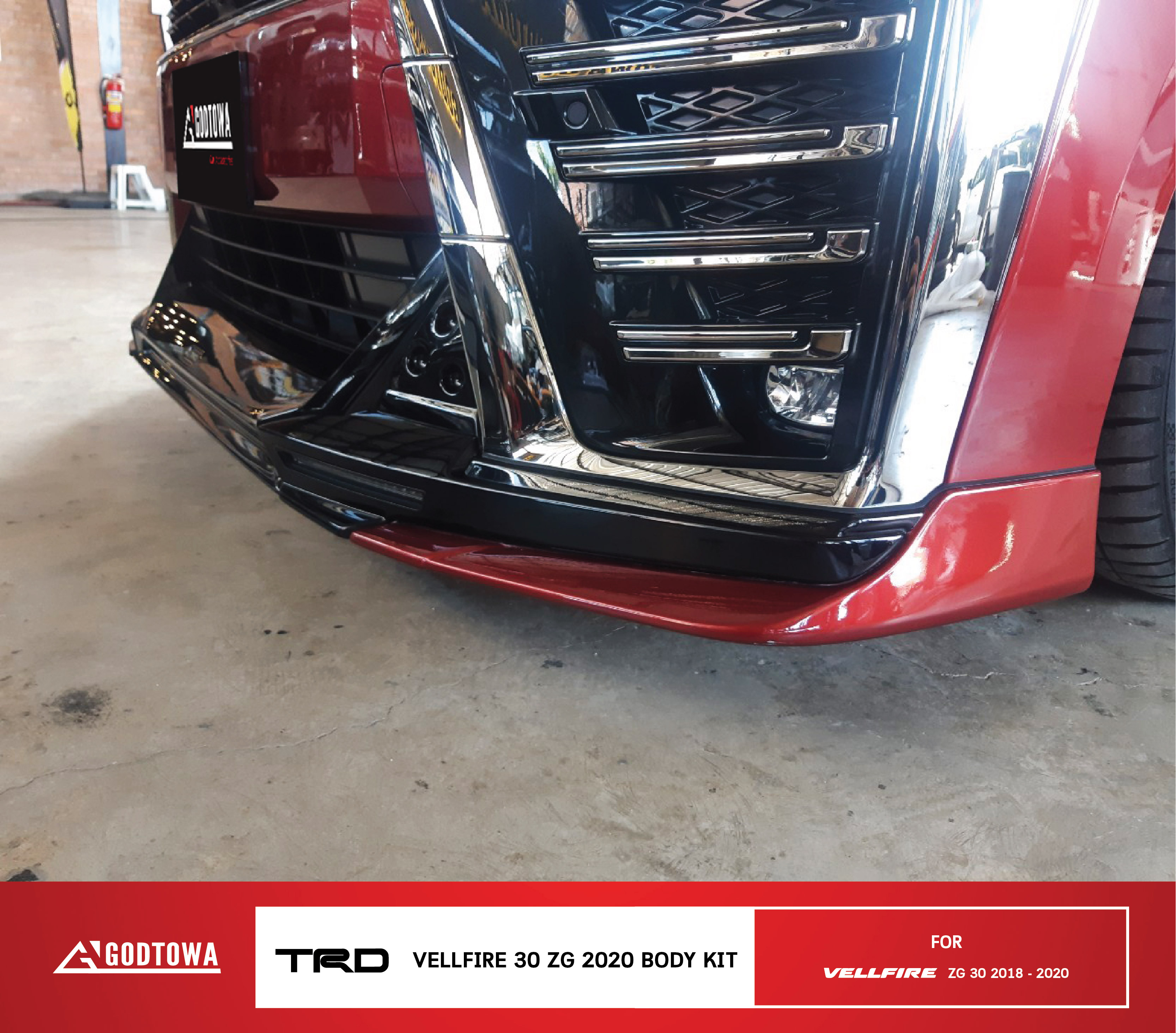 ชุดแต่ง TRD VELLFIRE 30 ZG 2020 - godtowathailand