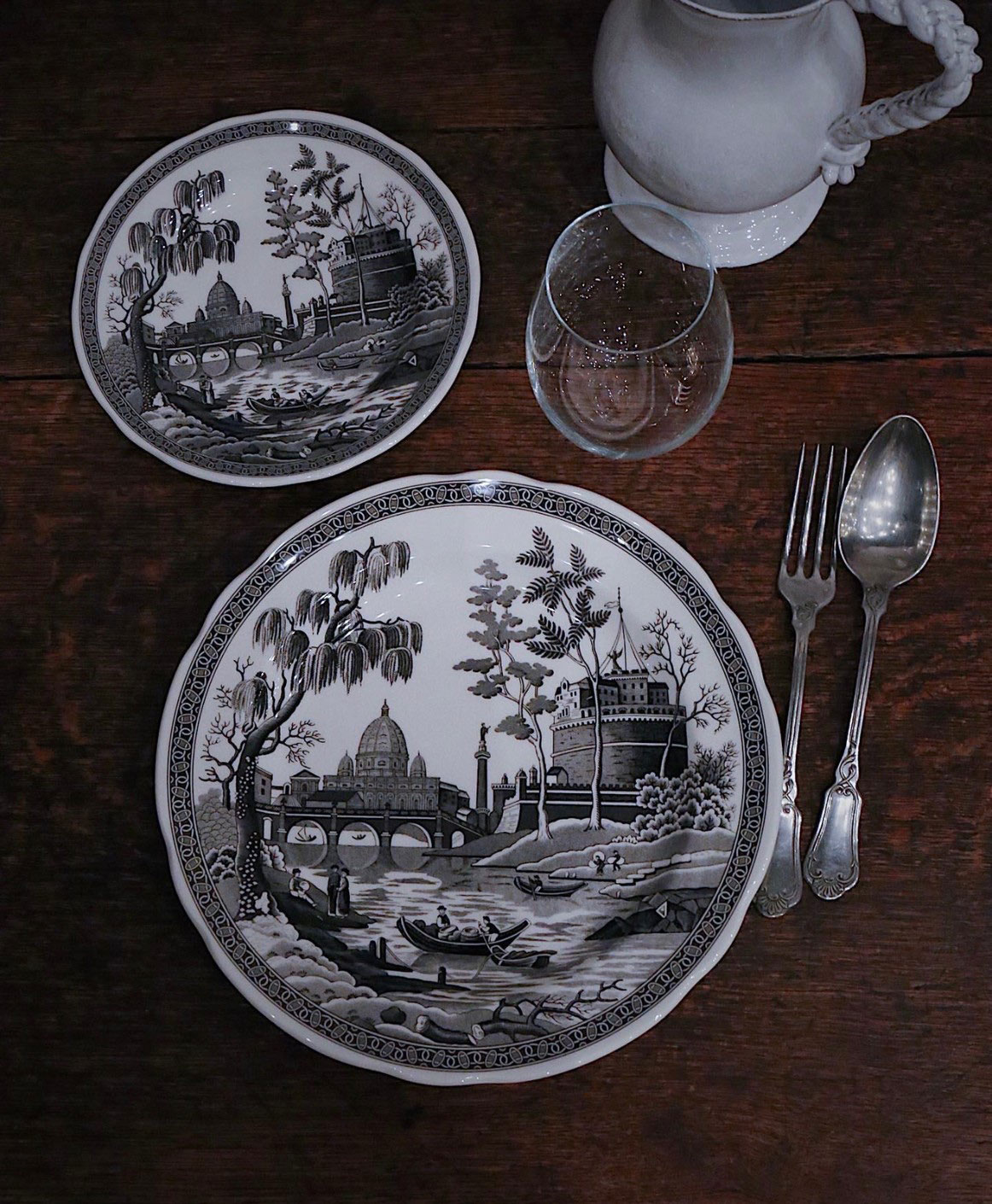 Spode Heritage Rome 10 in / 27 cm Dinner Plate - blueandwhitethailand