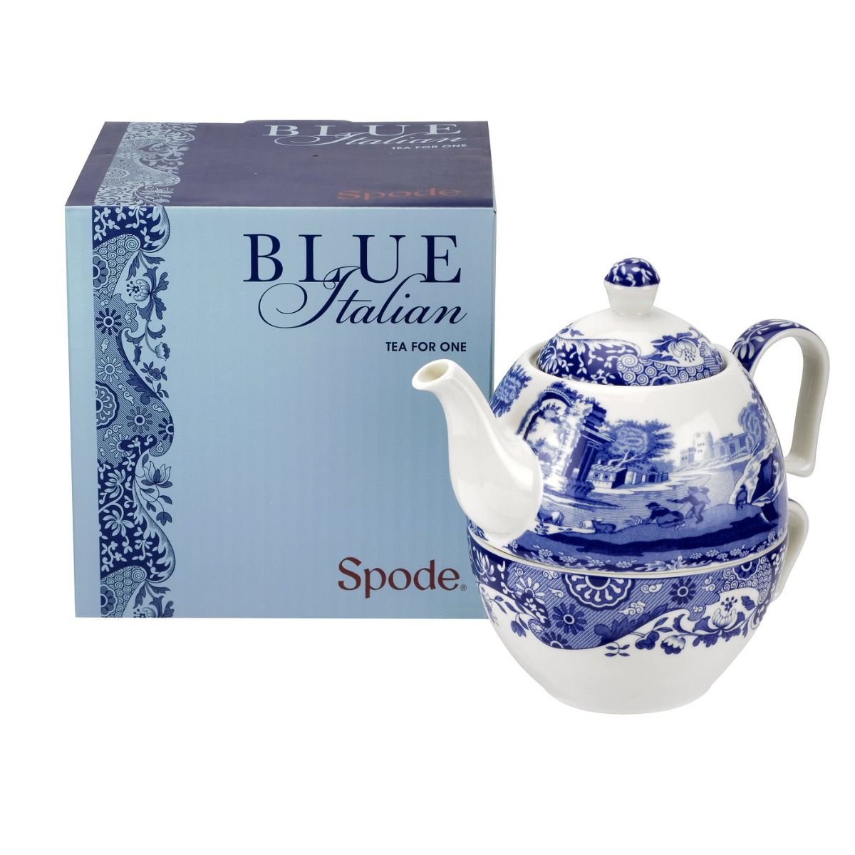 Spode Blue Italian Tea-for-One Set - blueandwhitethailand
