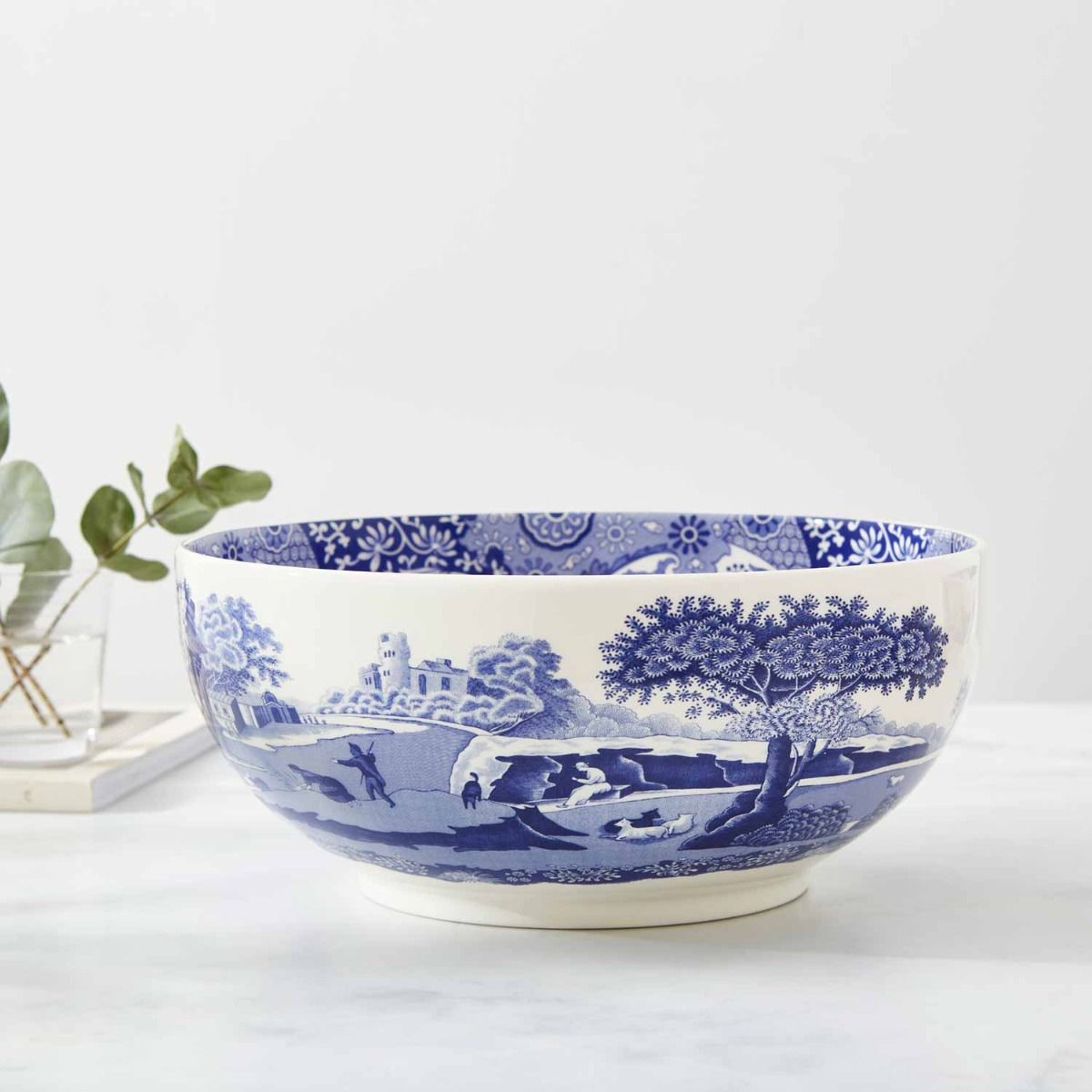 Spode Blue Italian 10.7 in / 27.5 cm Round Bowl - Blueandwhitethailand